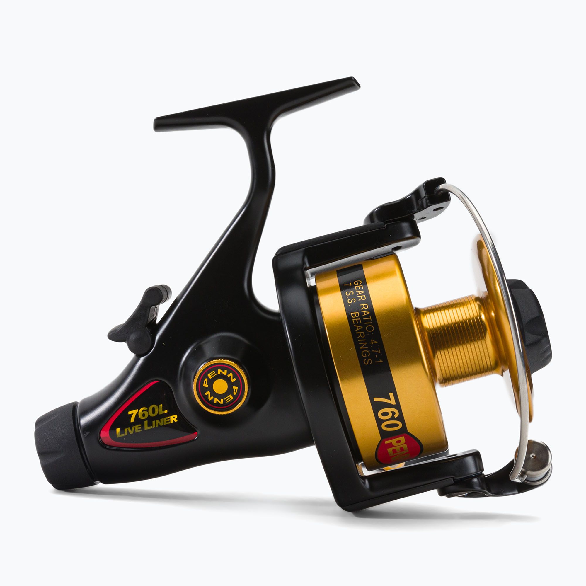 Kołowrotek karpiowy Penn Slammer Liveliner czarno-złoty 1154072 ...