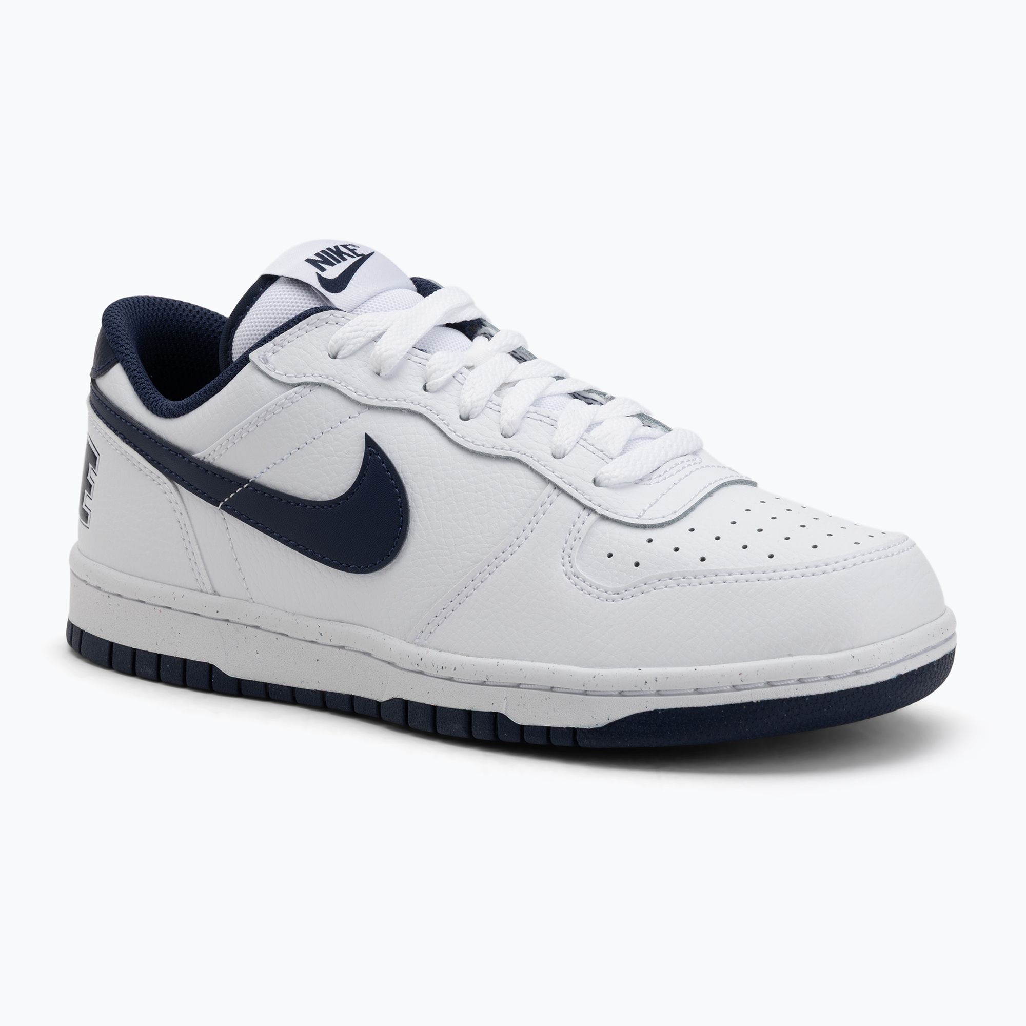 Buty męskie Nike Big Low white/midnight navy (355152-140) - Sportano.pl