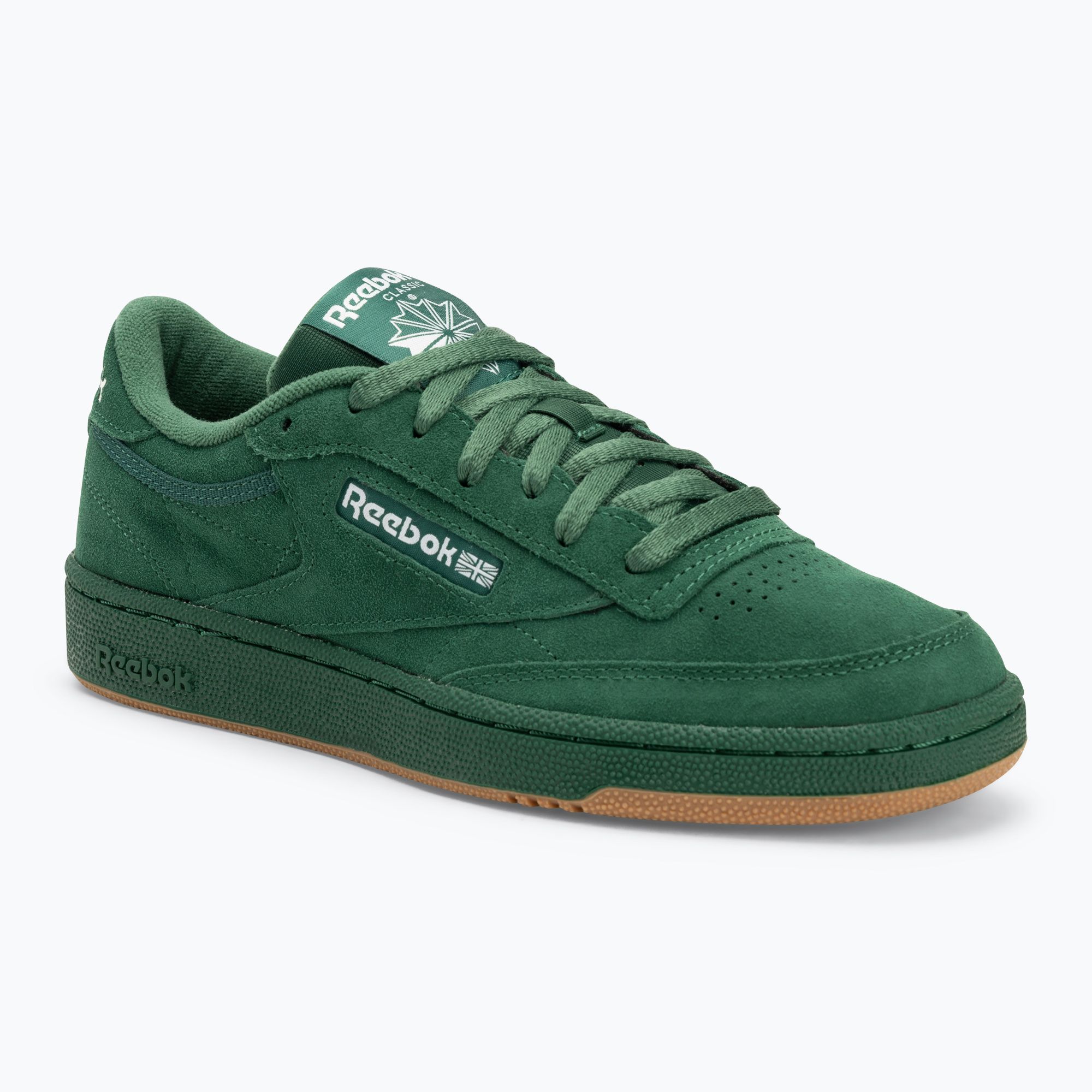 Buty Reebok Club C 85 dark green/cloud white/reebok lee 3 (100074451 ...