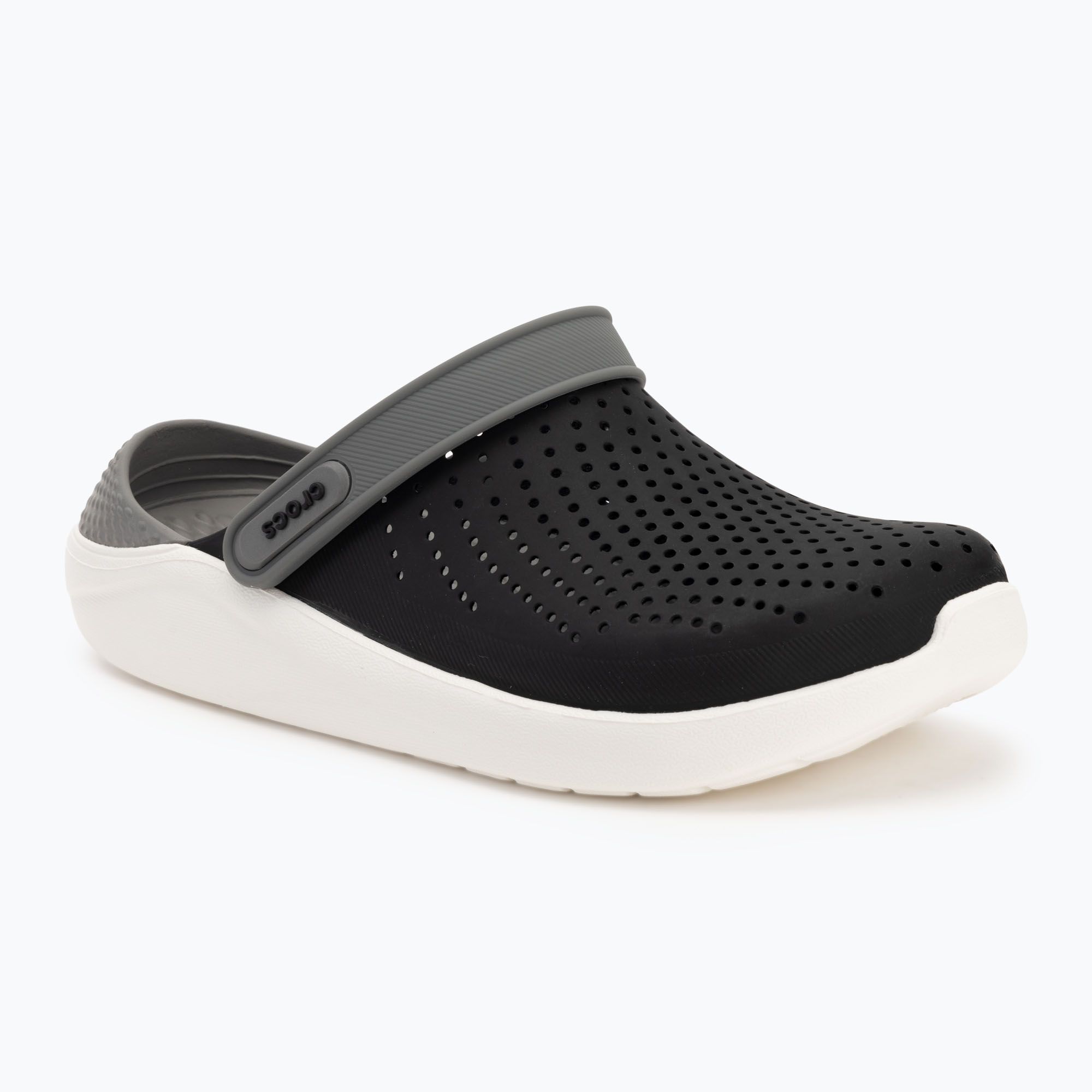 Klapki Crocs LiteRide Clog black/smoke (204592-05M) - Sportano.pl