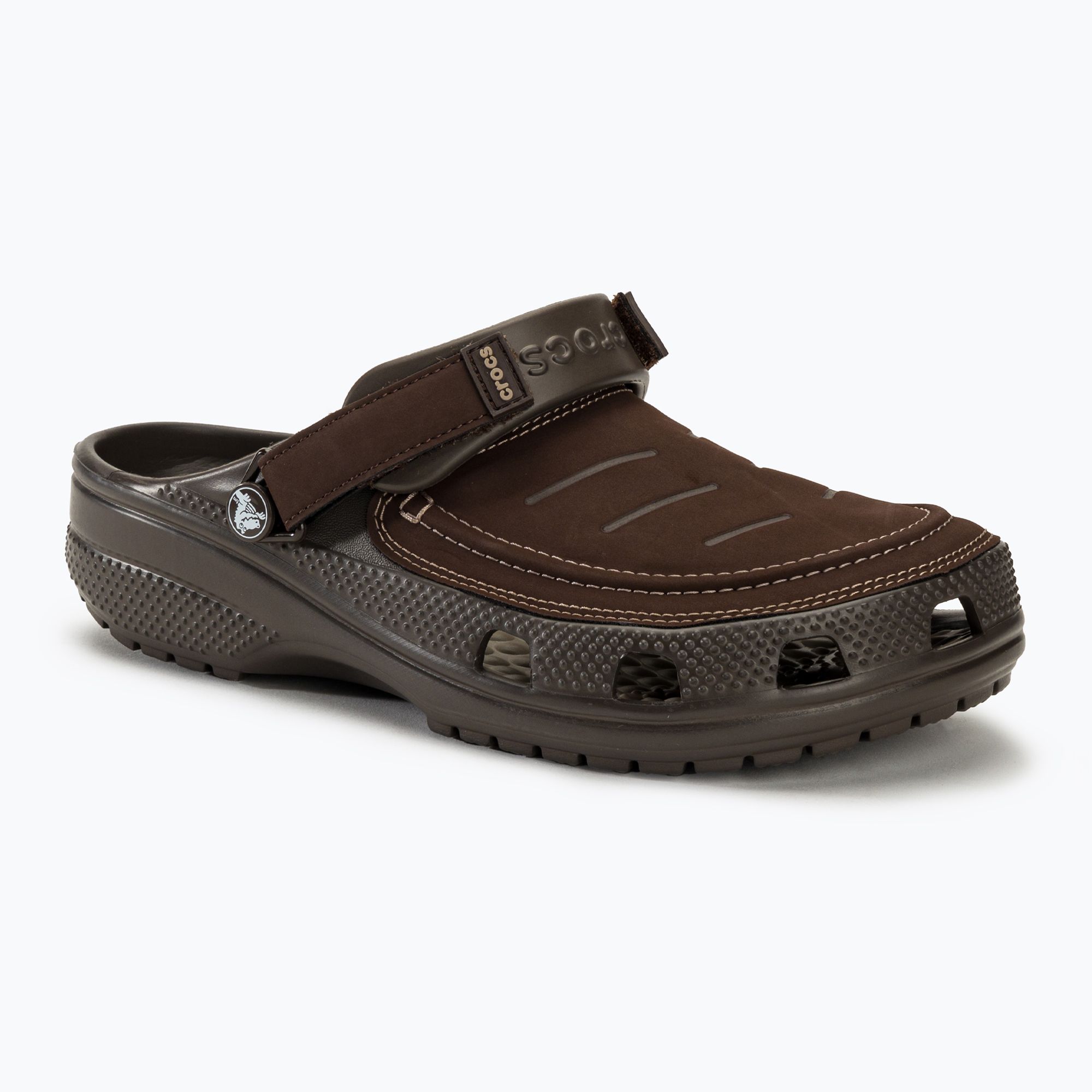 Klapki męskie Crocs Yukon Vista II LR Clog espresso/mushroom (207689 ...
