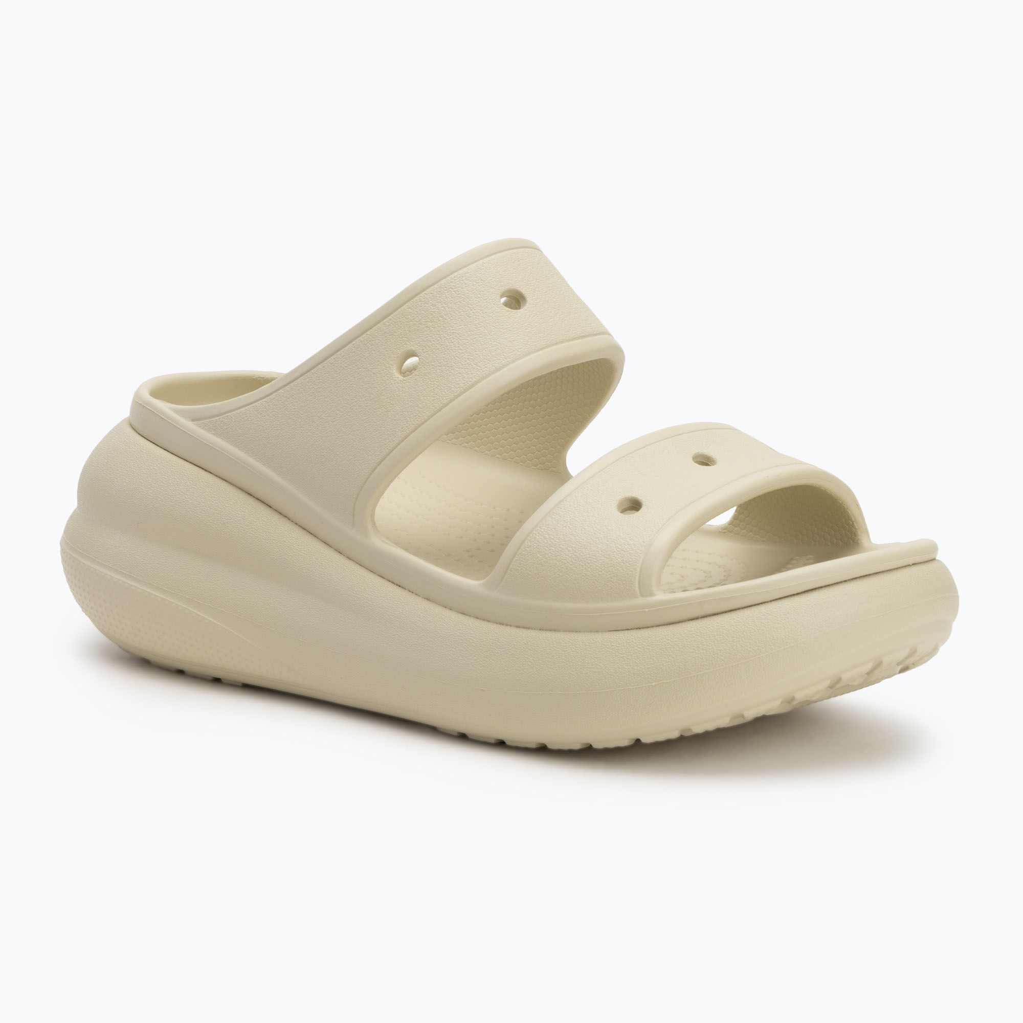 Klapki damskie Crocs Classic Crush Sandal bone (207670-2Y2) - Sportano.pl