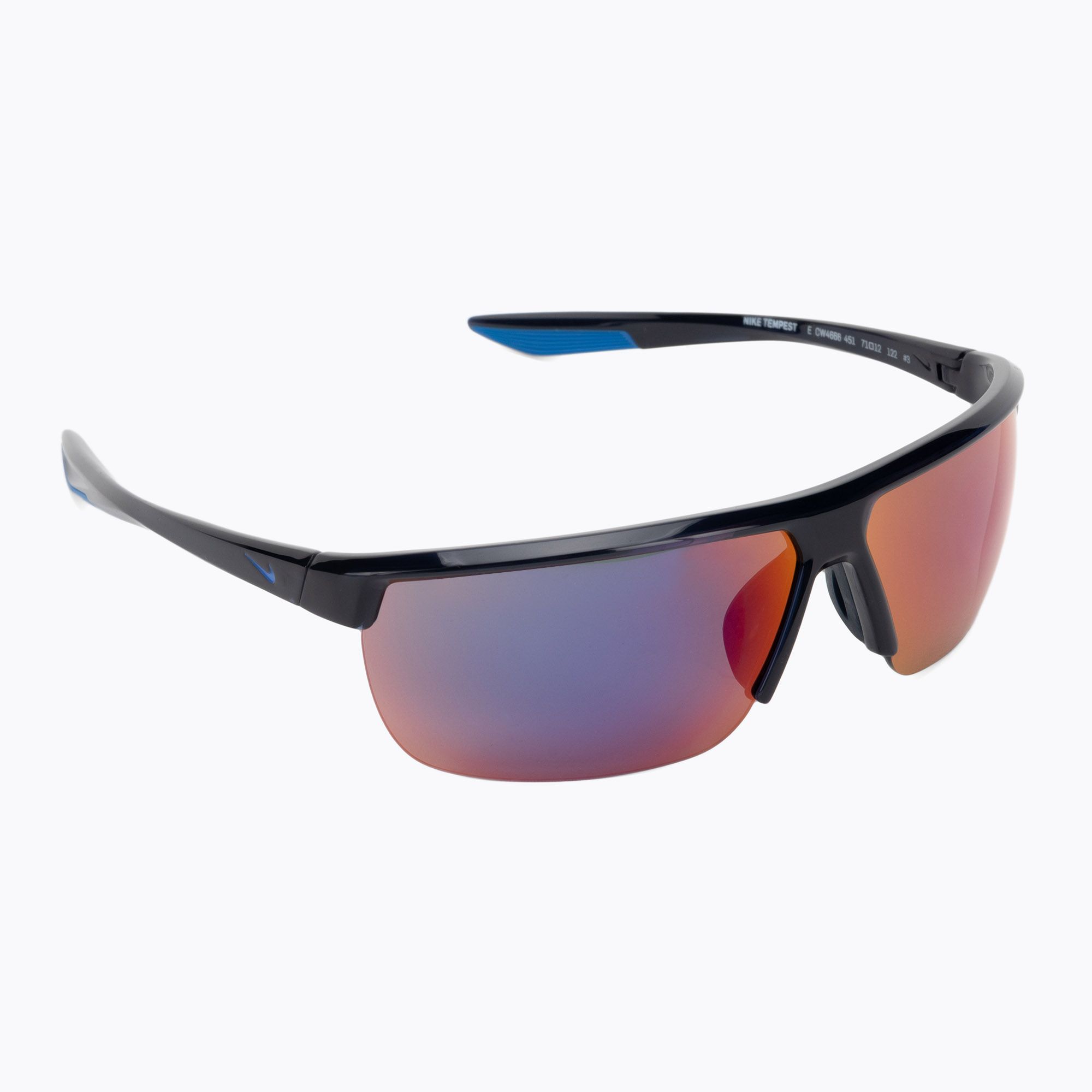 Okulary przeciwsłoneczne Nike Tempest E obsidian/pacific blue/field ...