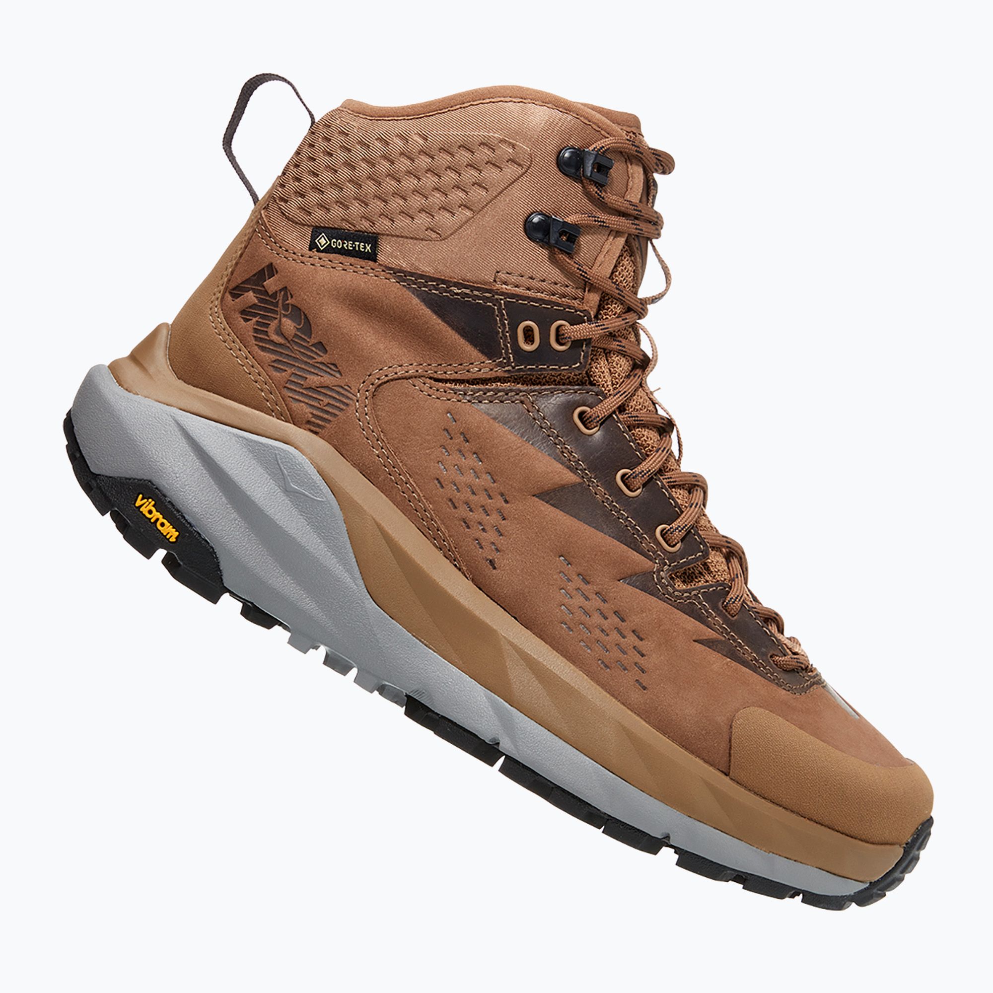 Buty trekkingowe damskie HOKA Kaha GTX otter/black - Sportano.pl