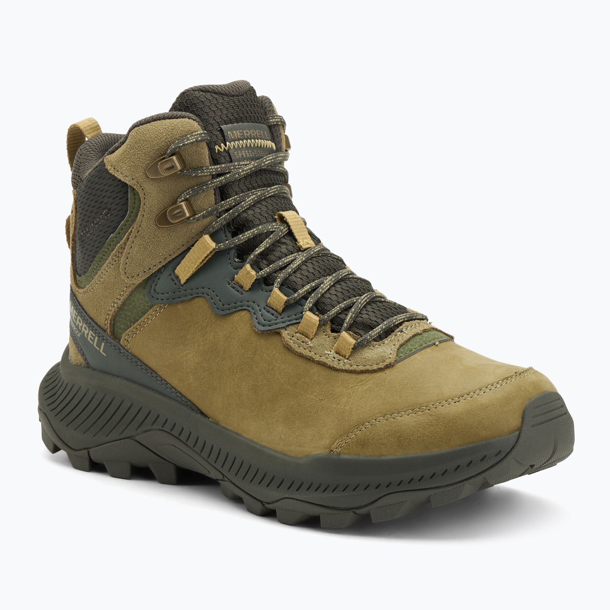 Buty turystyczne męskie Merrell Speed Strike 2 Ltr Thrm Mid Wp drab ...