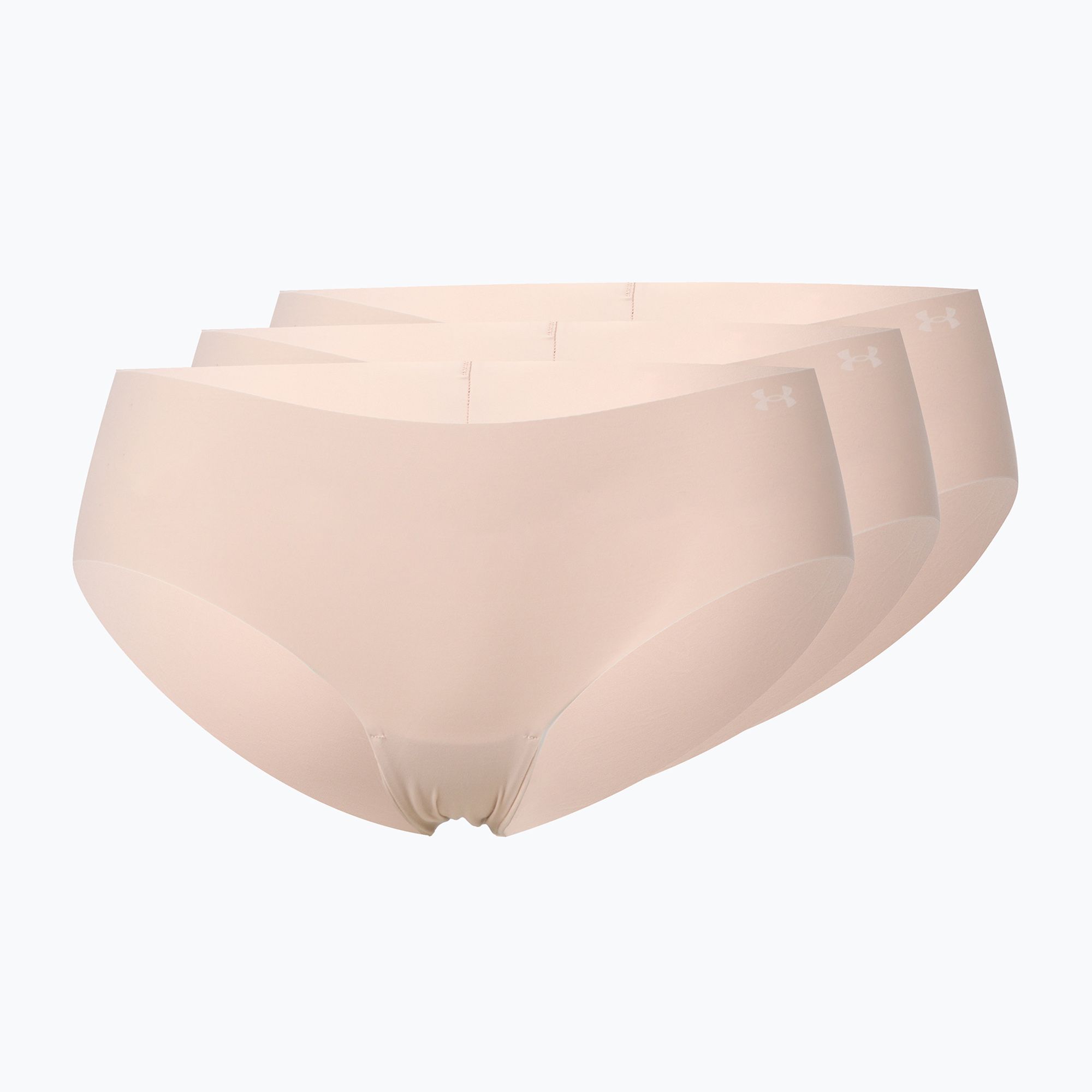 Majtki damskie Under Armour Pure Stretch Hipster 3 pary beige/beige ...