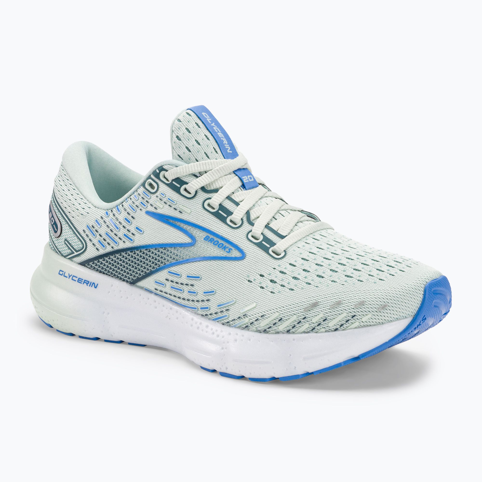 Buty do biegania damskie Brooks Glycerin 20 blue glass/marina/legion ...