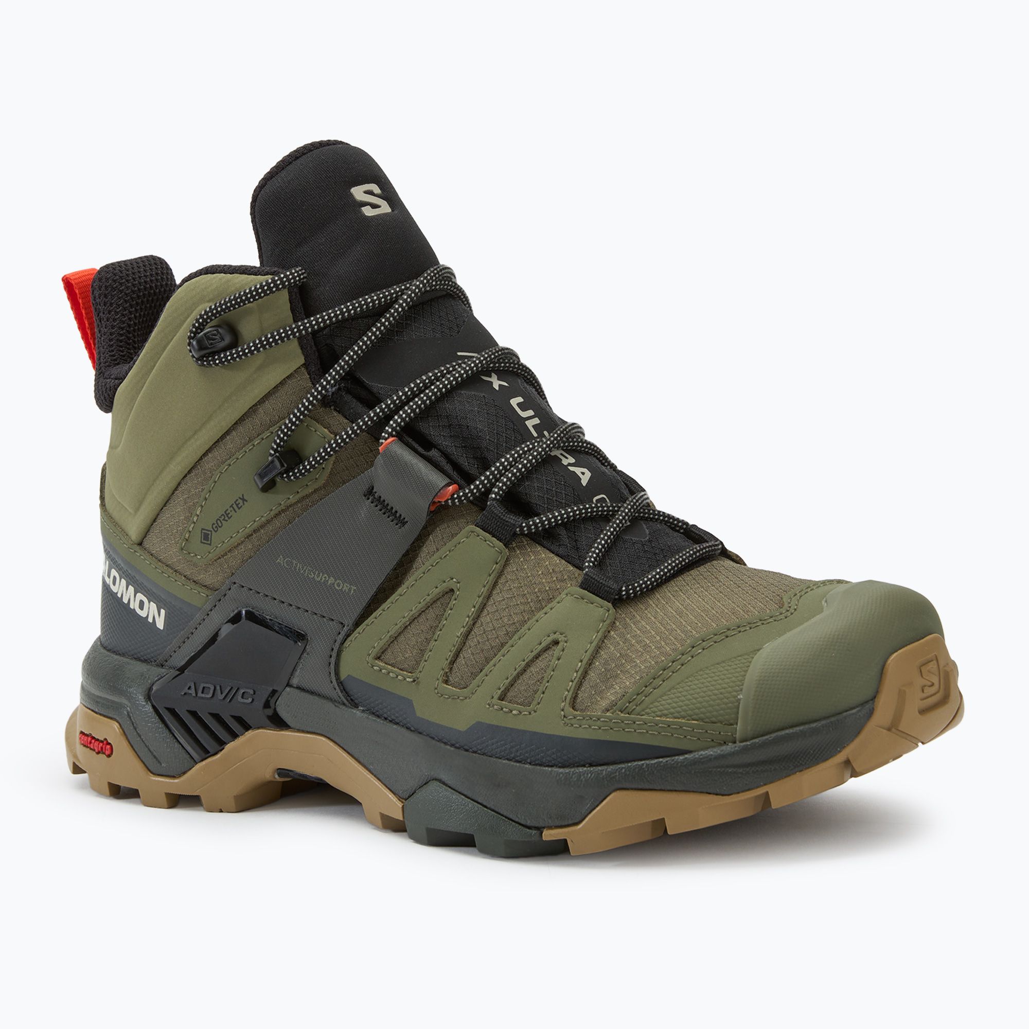 Buty trekingowe męskie Salomon X Ultra 4 MID GTX deep lichen green/peat/kelp (L41739800 ...