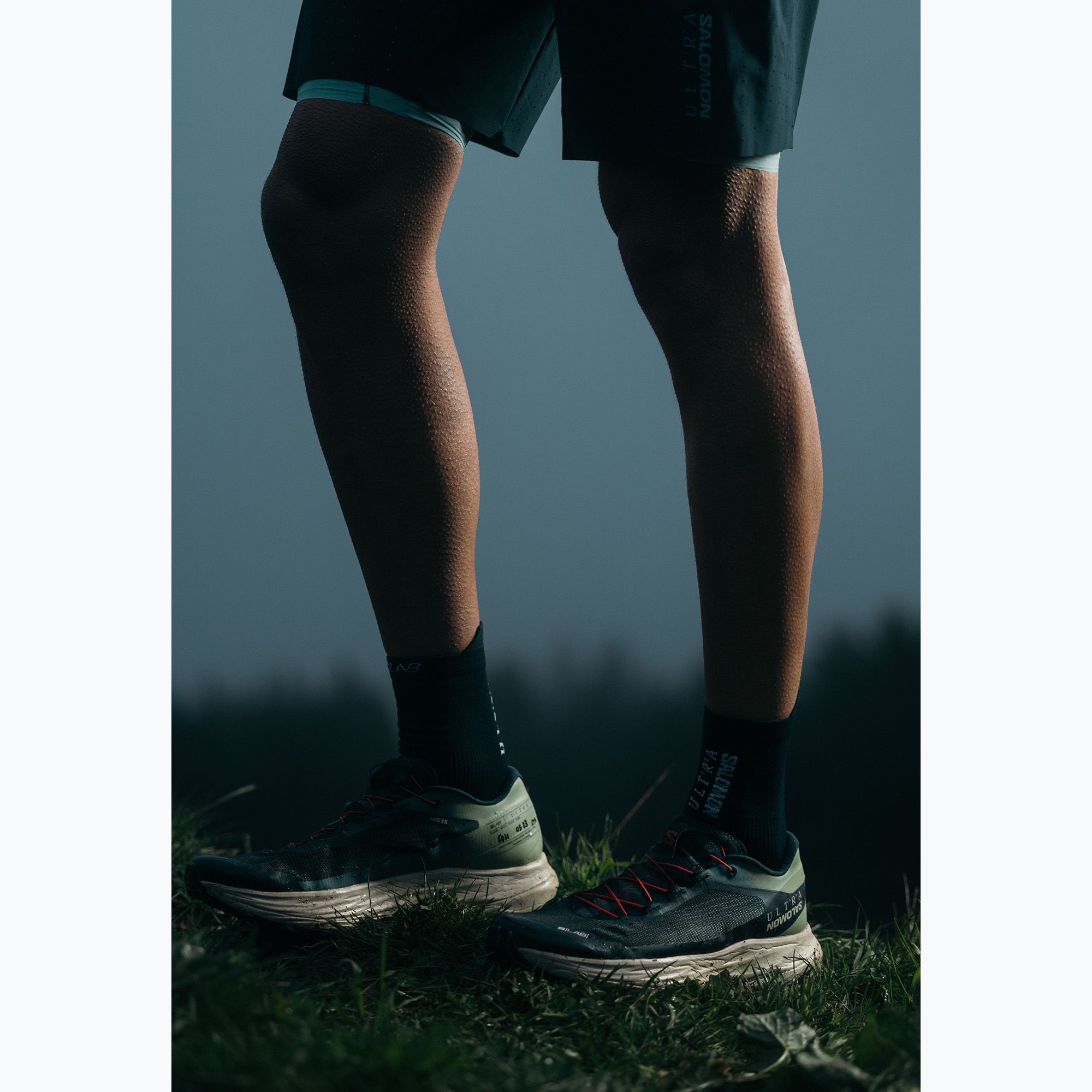 Buty do biegania Salomon S/Lab Ultra sage/cameo blue/night sky ...