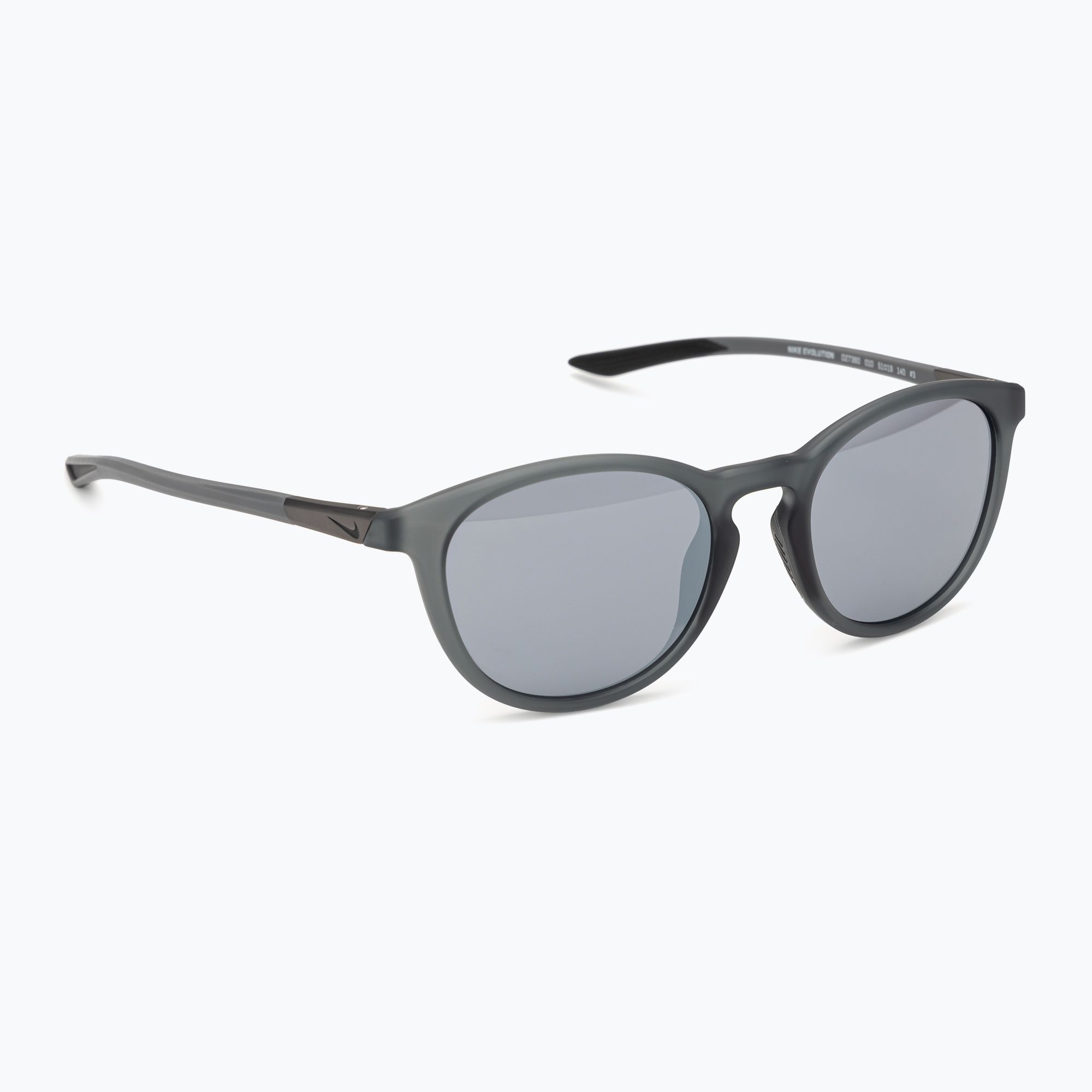 Okulary przeciwsłoneczne Nike Evolution matte dark grey/silver flash ...