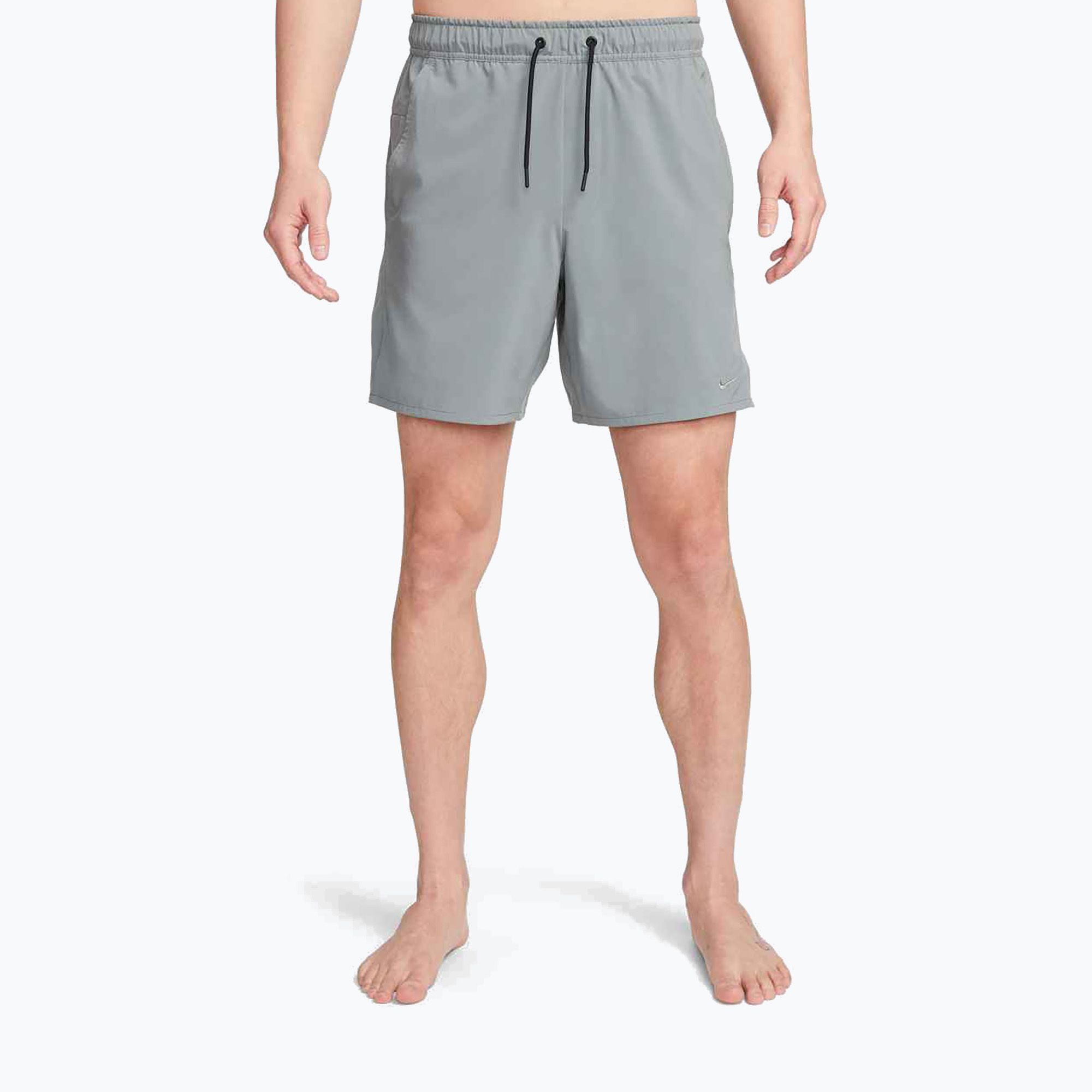 Spodenki męskie Nike Unlimited Dri-Fit 7" Unlined smoke grey/black ...