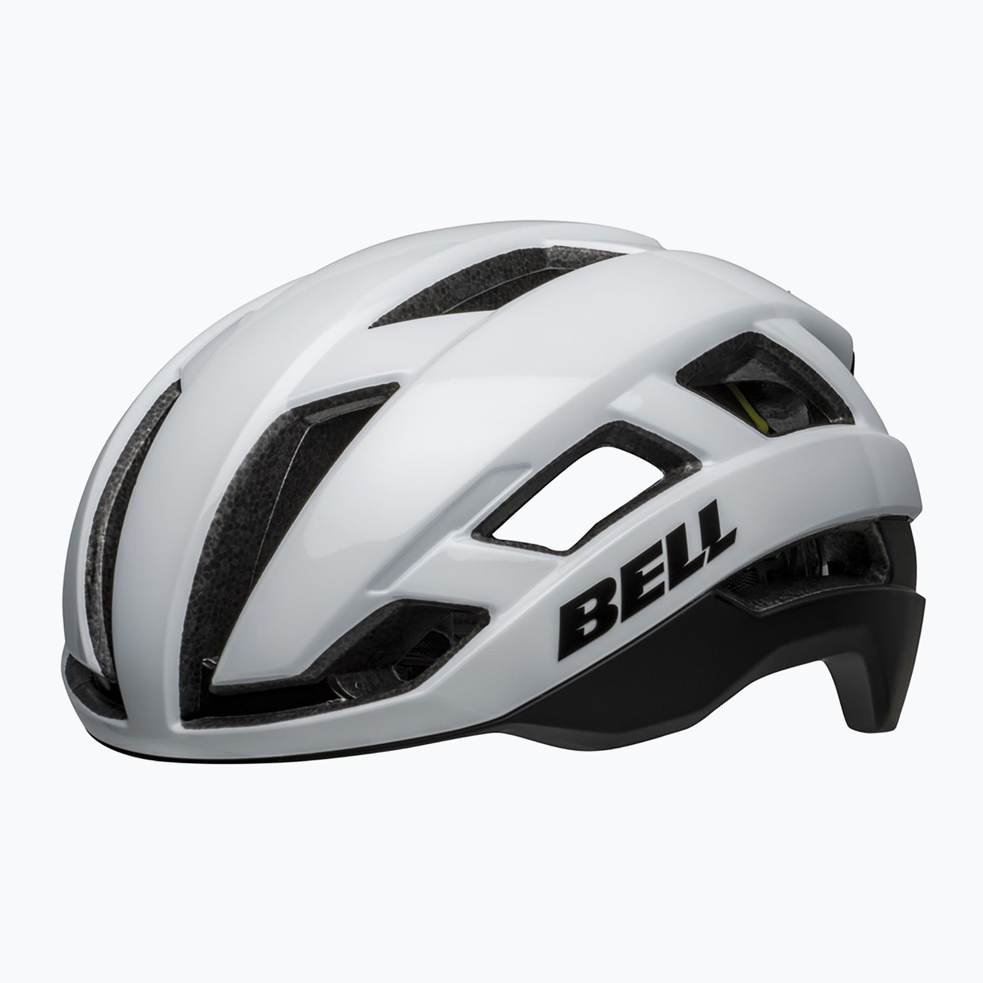 Kask rowerowy Bell Falcon XR Integrated Mips matte gloss white/black ...
