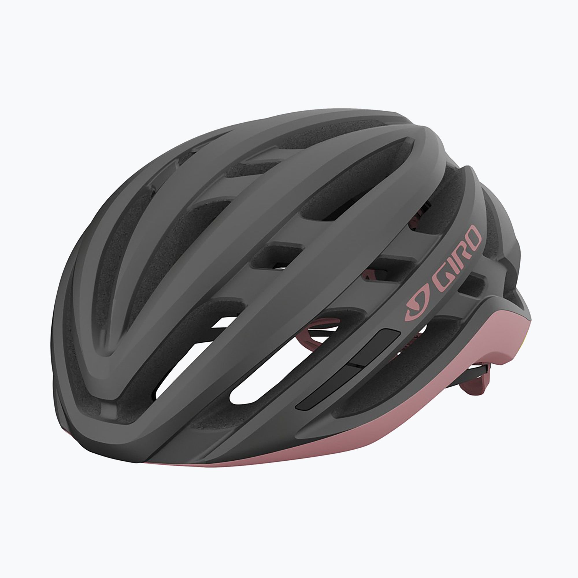 Kask rowerowy Giro Agilis Integrated MIPS matte metallic coal/dusty ...