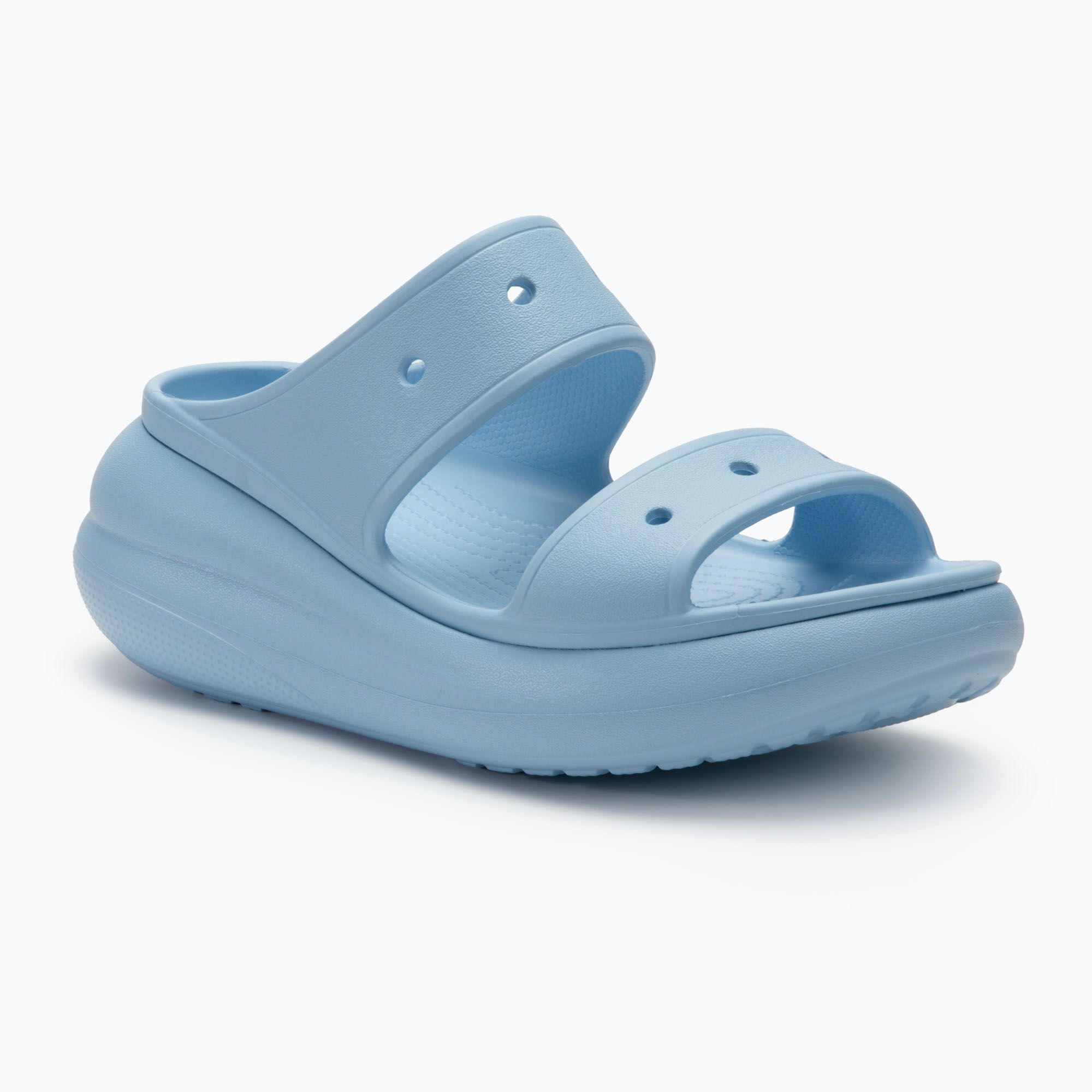 Klapki damskie Crocs Classic Crush Sandal blue calcite (207670-4NS ...