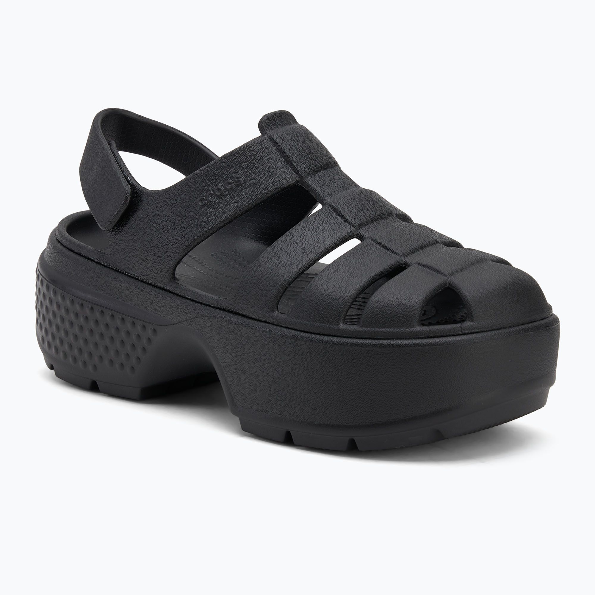 Sandały damskie Crocs Stomp Fisherman Sandal black (209938-001 ...