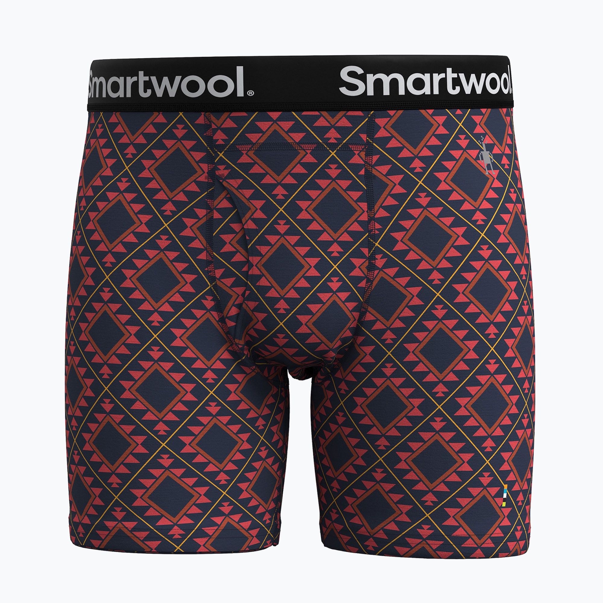Bokserki termoaktywne męskie Smartwool Merino Print Boxer Brief Boxed ...