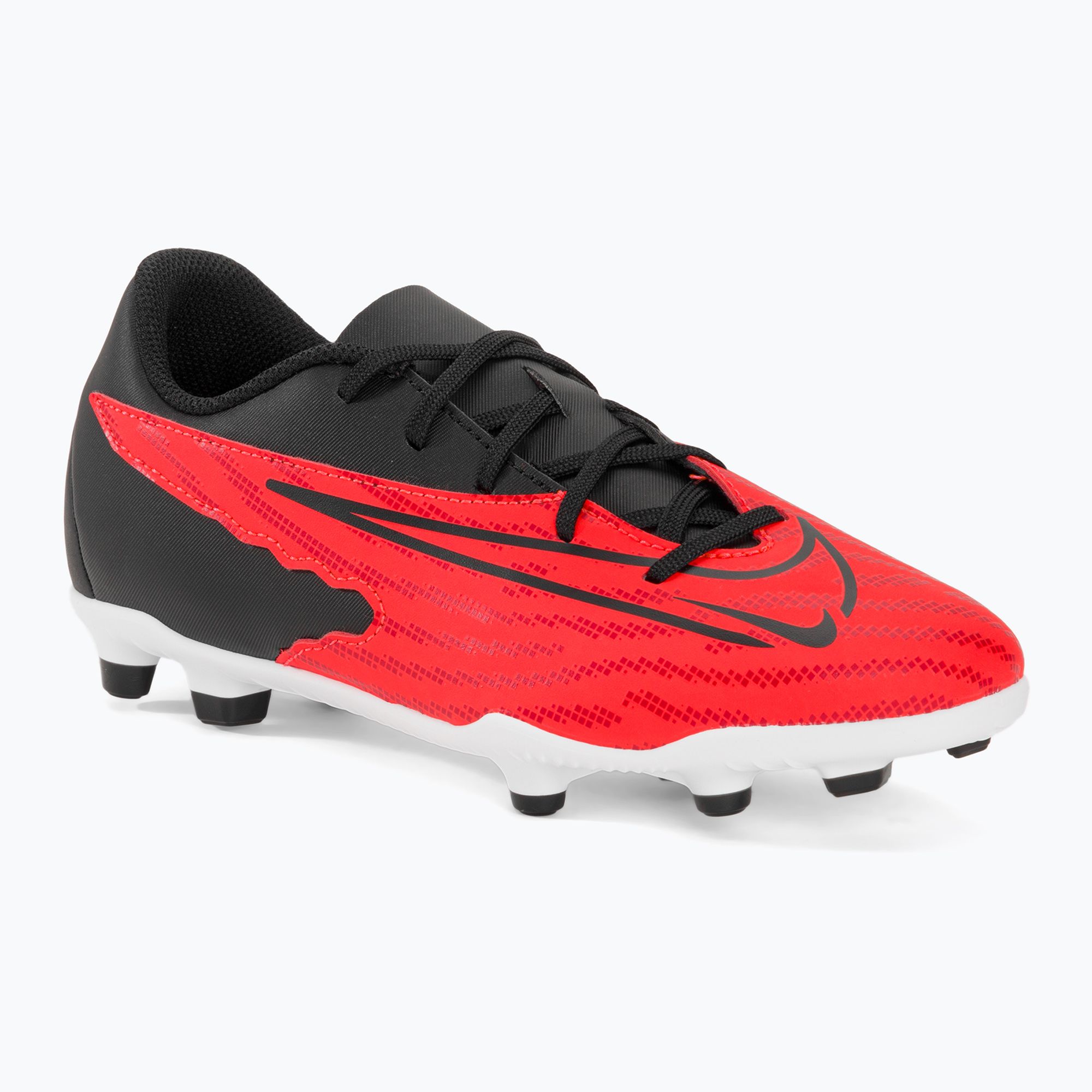 Buty piłkarskie dziecięce Nike Jr Phantom GX Club FG/MG bright crimson ...