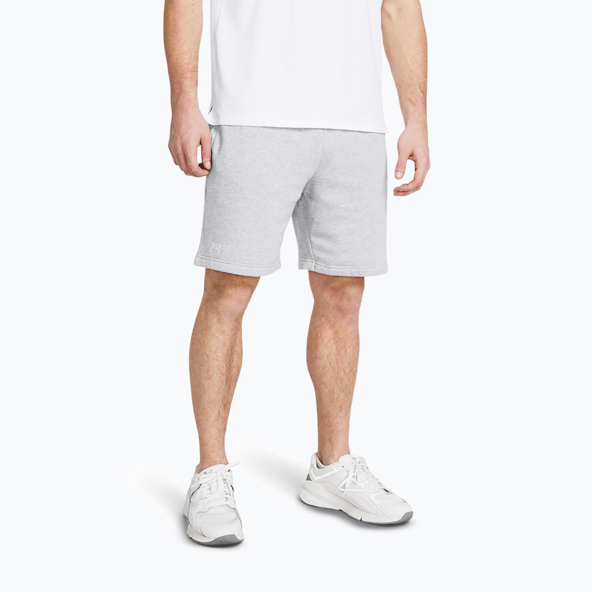 Spodenki treningowe męskie Under Armour Rival Fleece mod gray light ...