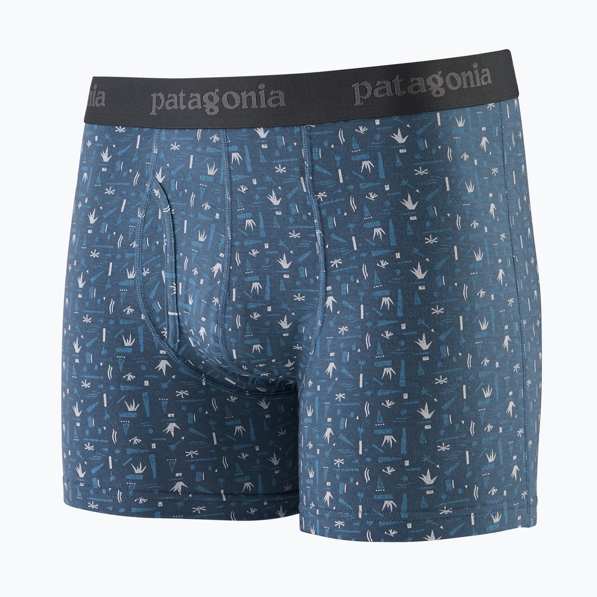 Bokserki męskie Patagonia Essential Boxer Briefs 3" sunny/utility blue ...