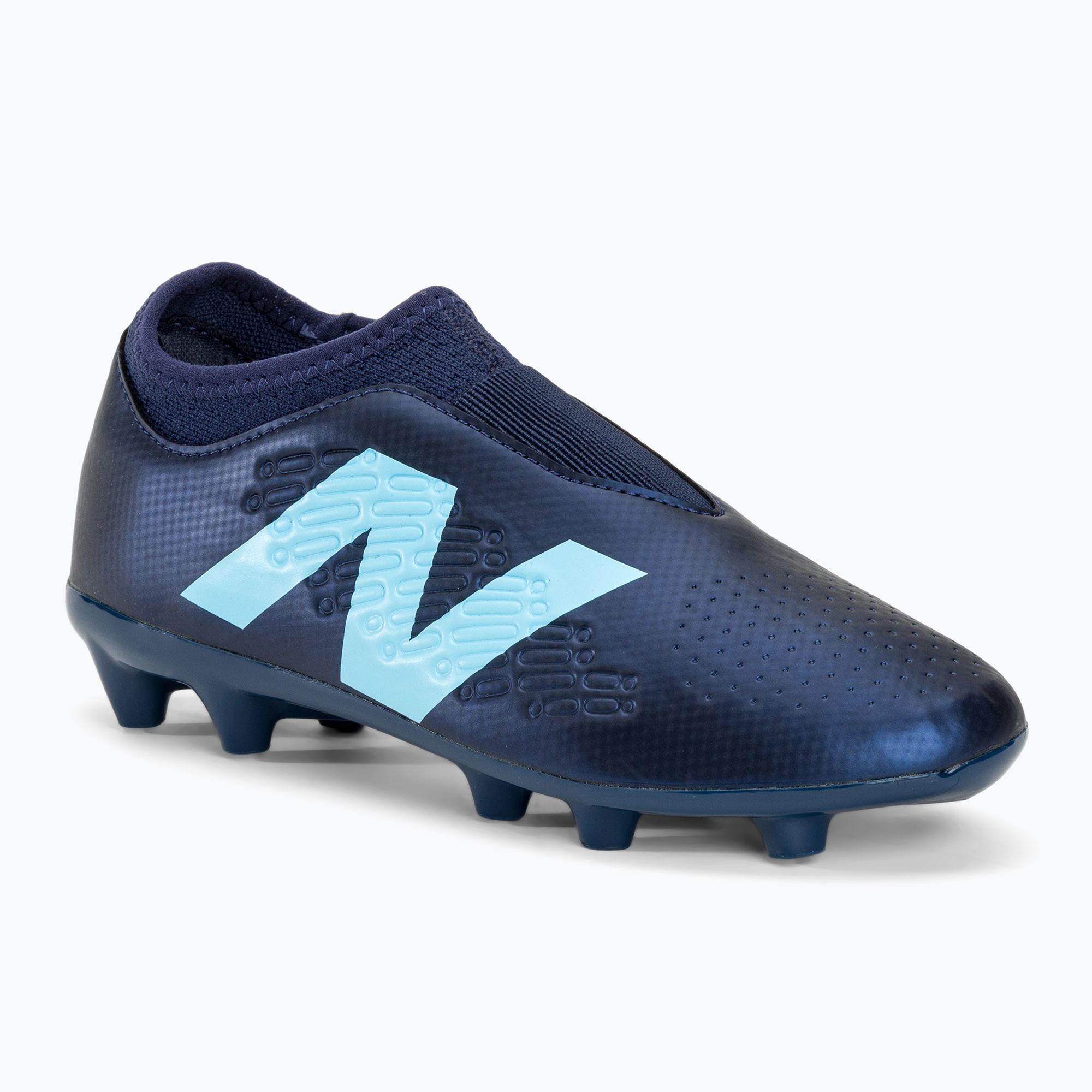 Buty piłkarskie dziecięce New Balance Tekela Magique V4+ FG nb navy (SJT3FN45) - Sportano.pl