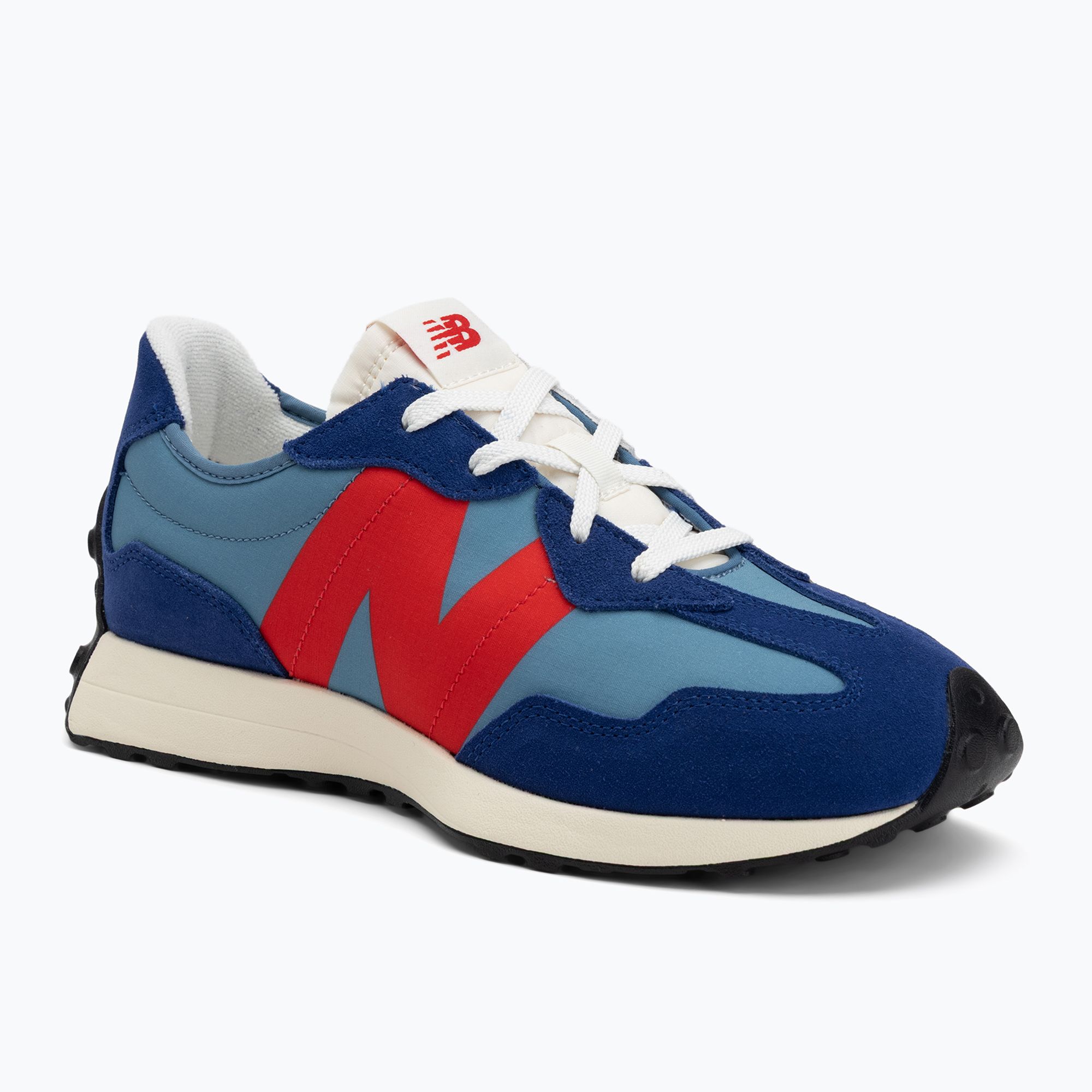Buty New Balance 327's V1 inkwell/true red (GS327VD) - Sportano.pl