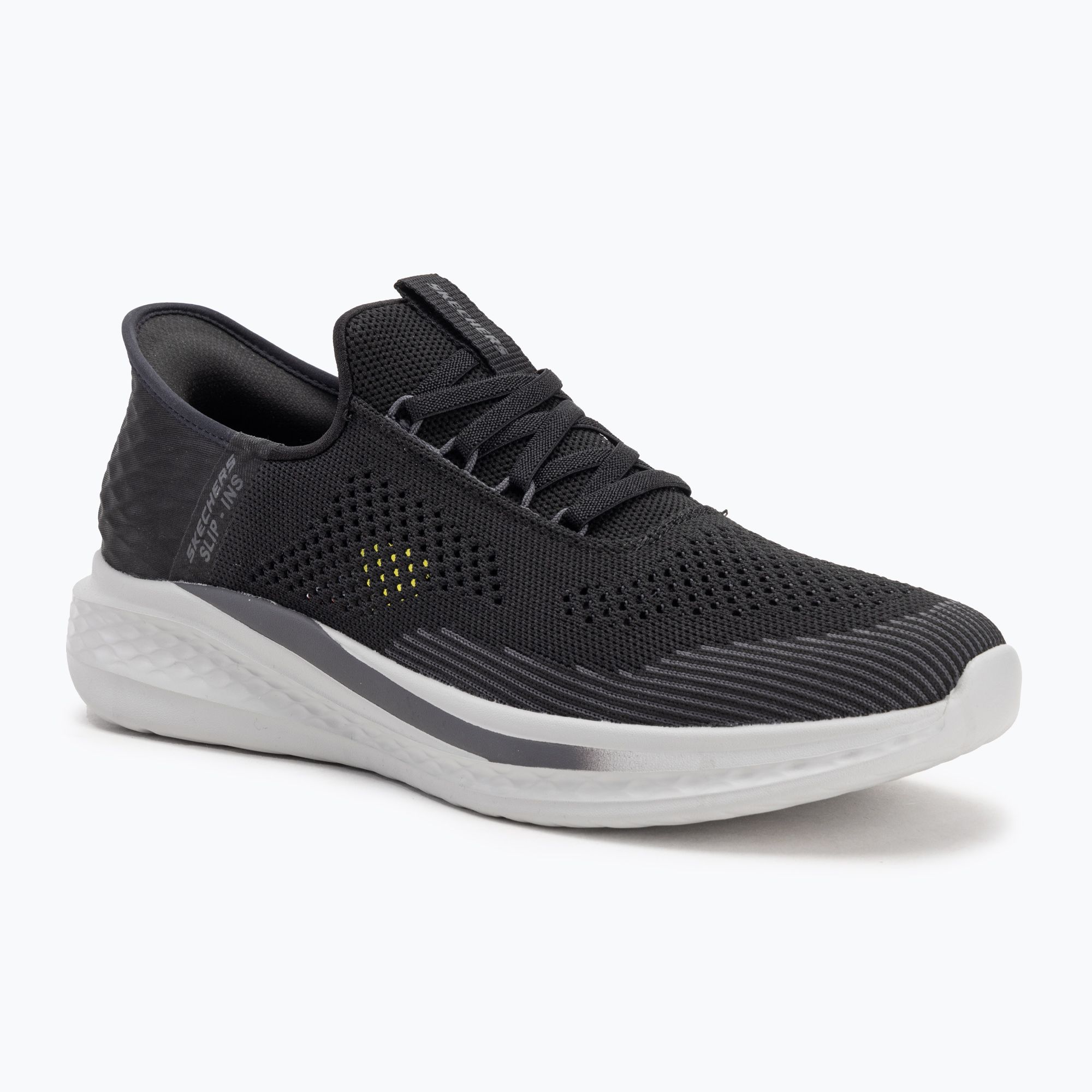 Buty męskie SKECHERS Slade Quinto black (210810 BLK) - Sportano.pl