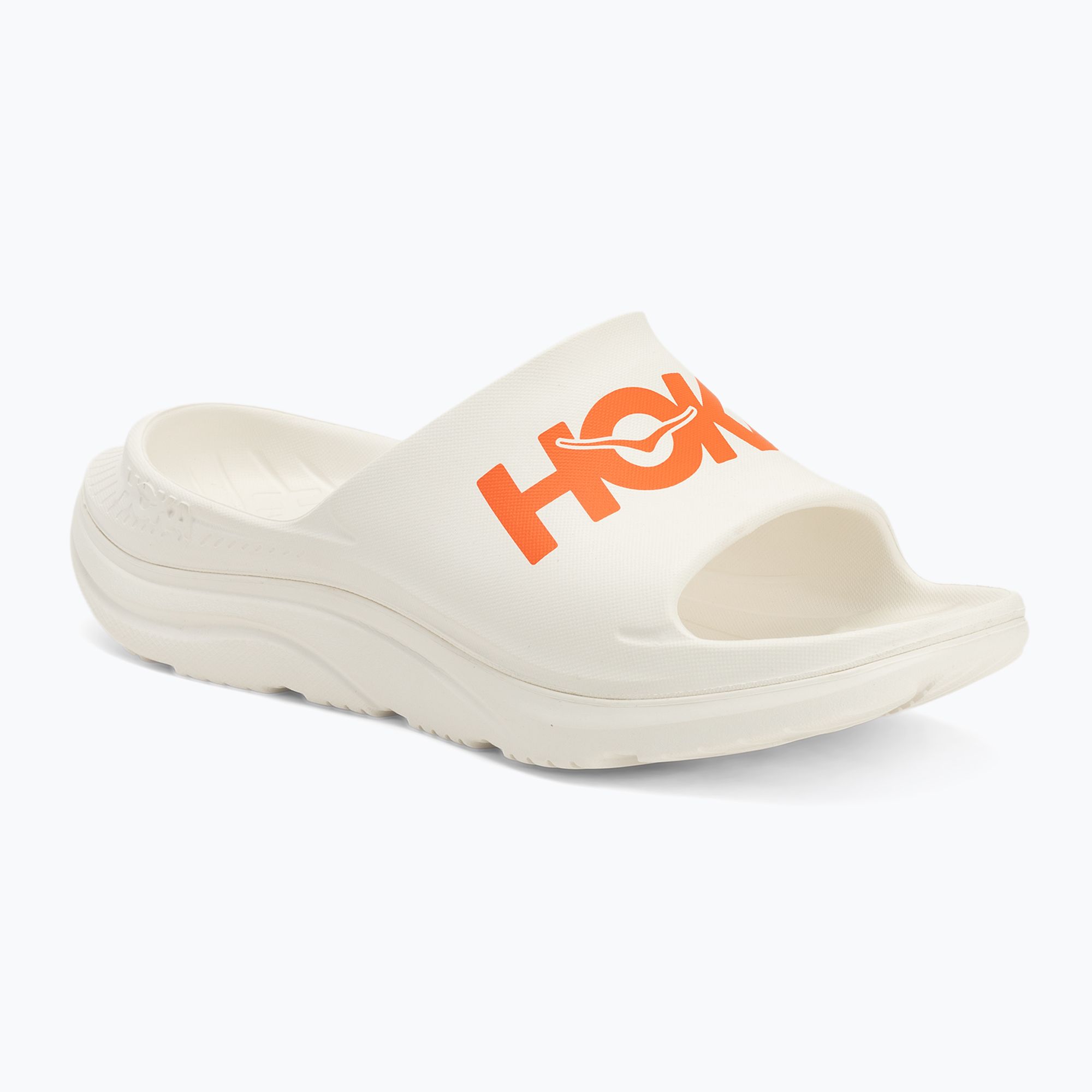 Klapki HOKA Ora Athletic Slide frost/lava (1155154-FLV) - Sportano.pl