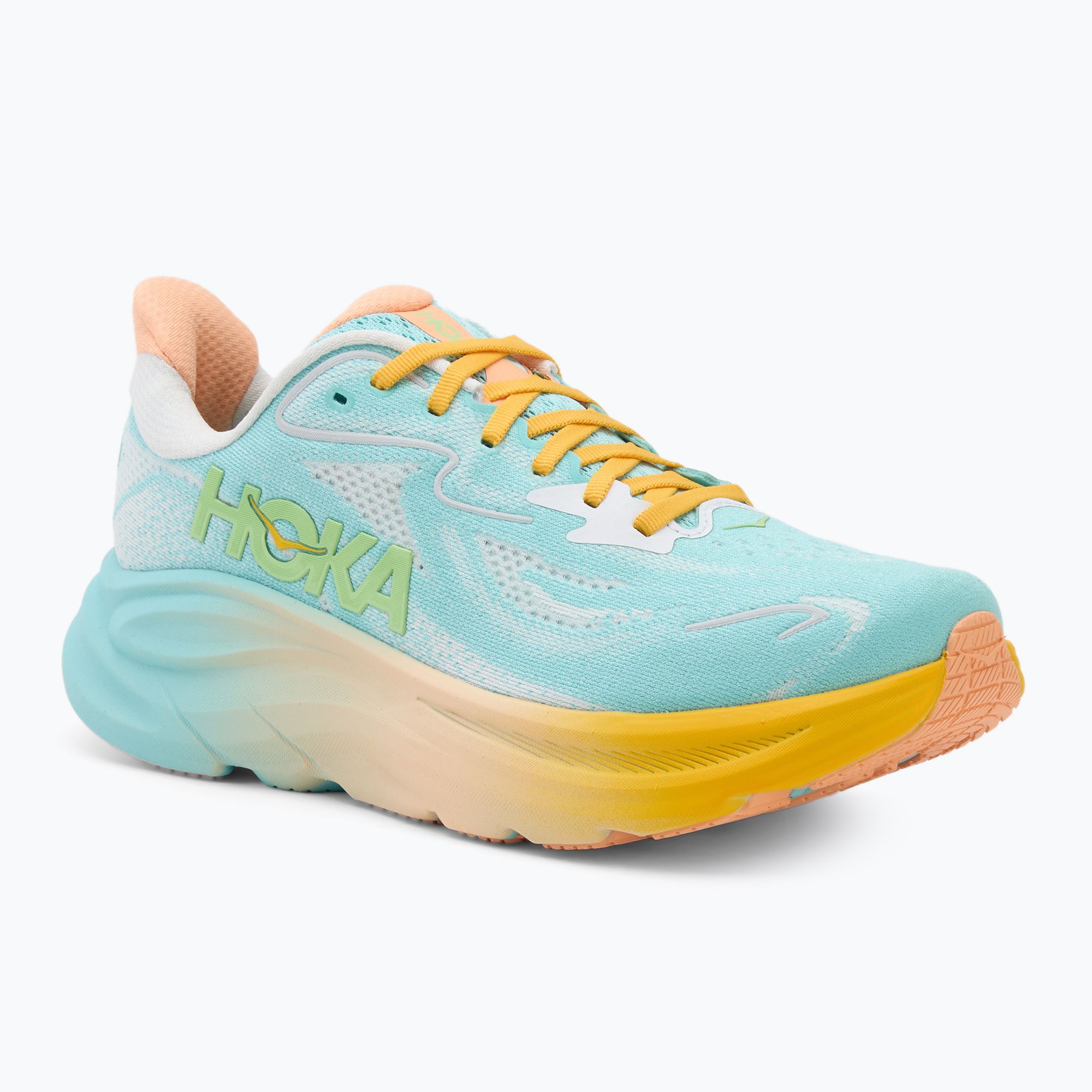Buty do biegania męskie HOKA Clifton 10 blue spark/white (1162030-BPRK ...