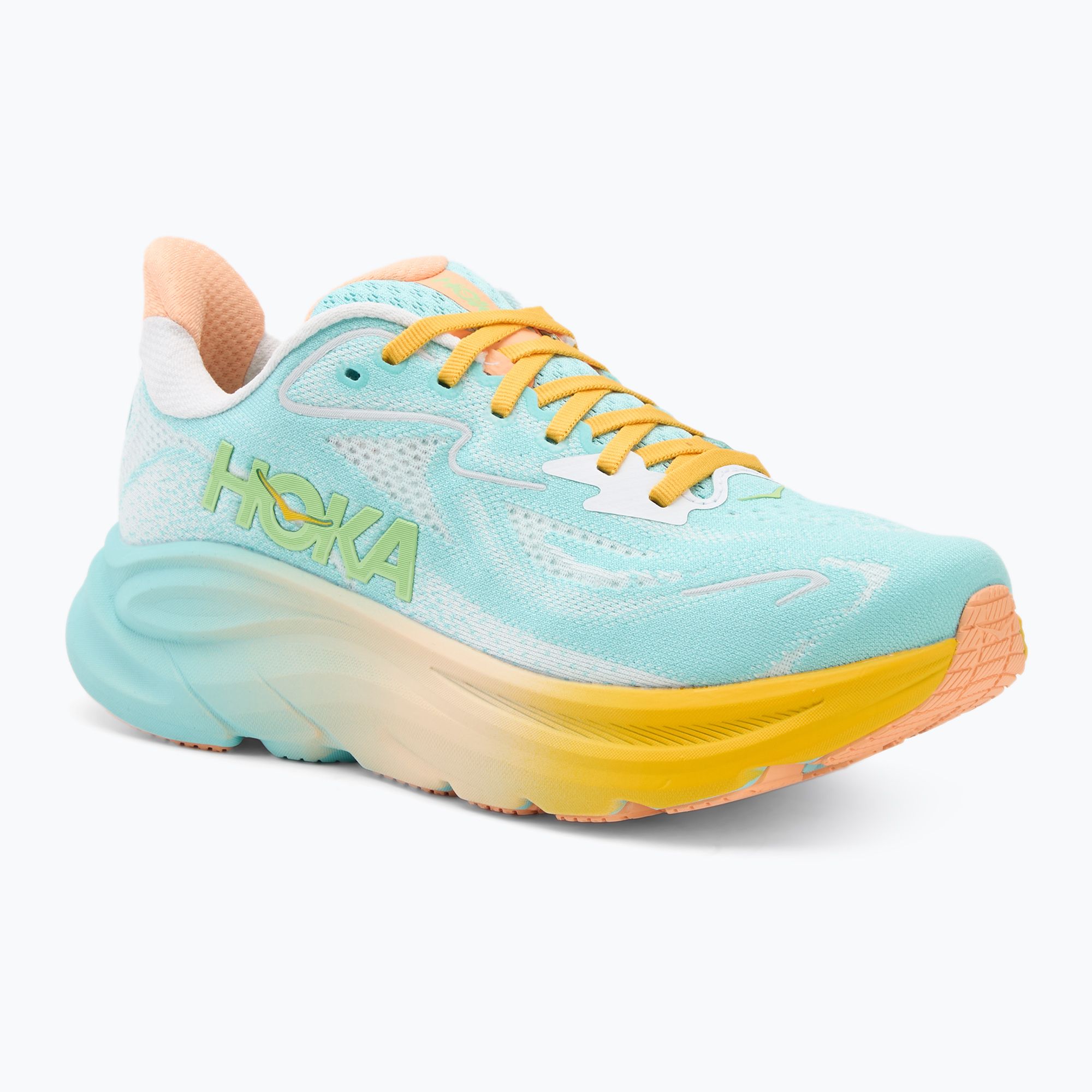 Buty do biegania damskie HOKA Clifton 10 blue spark/white (1162031-BPRK ...