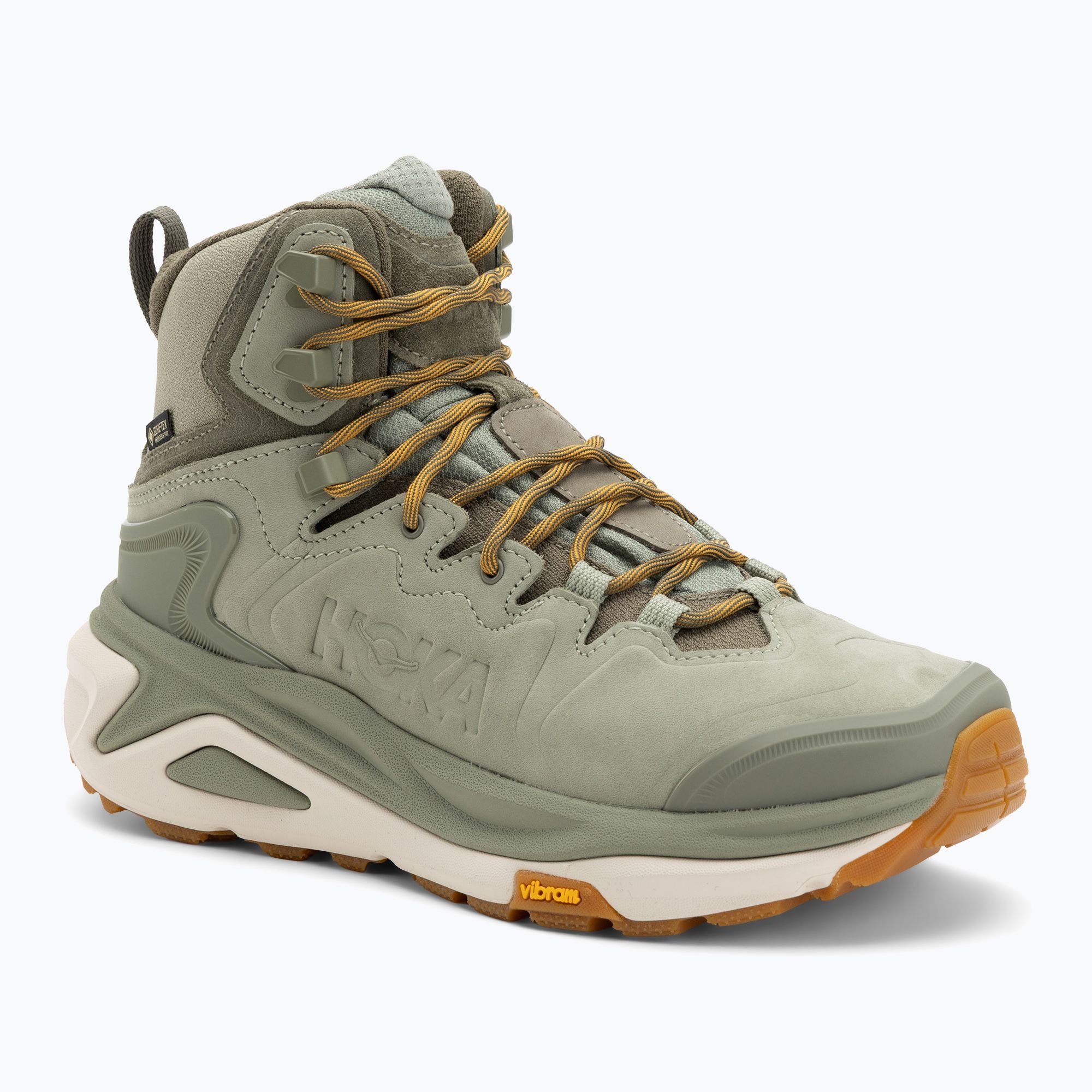 Buty turystyczne męskie HOKA Kaha 3 GTX sea moss/oat milk (1162530-SMLK ...