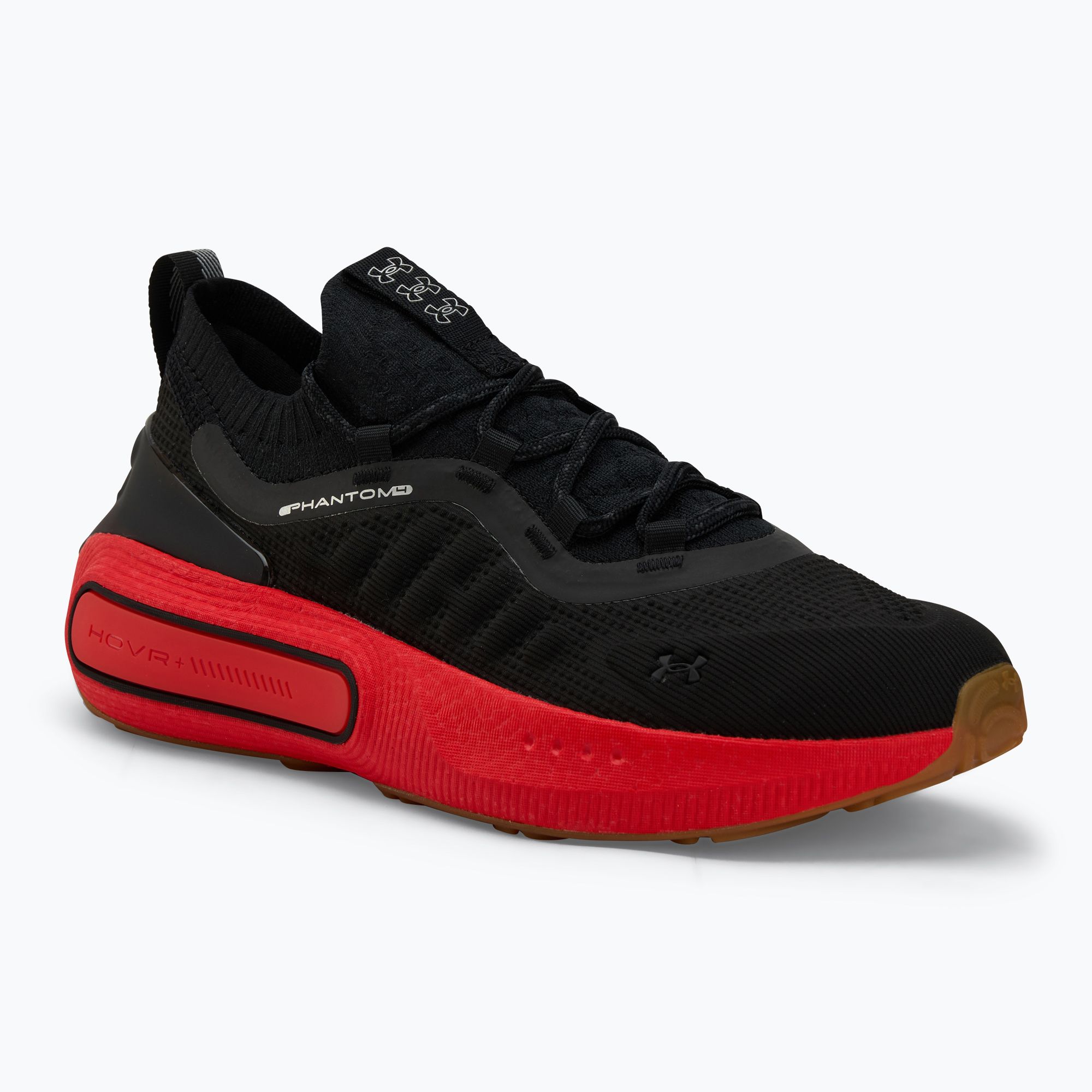 Buty męskie Under Armour Phantom 4 black/lava red/metallic silver ...