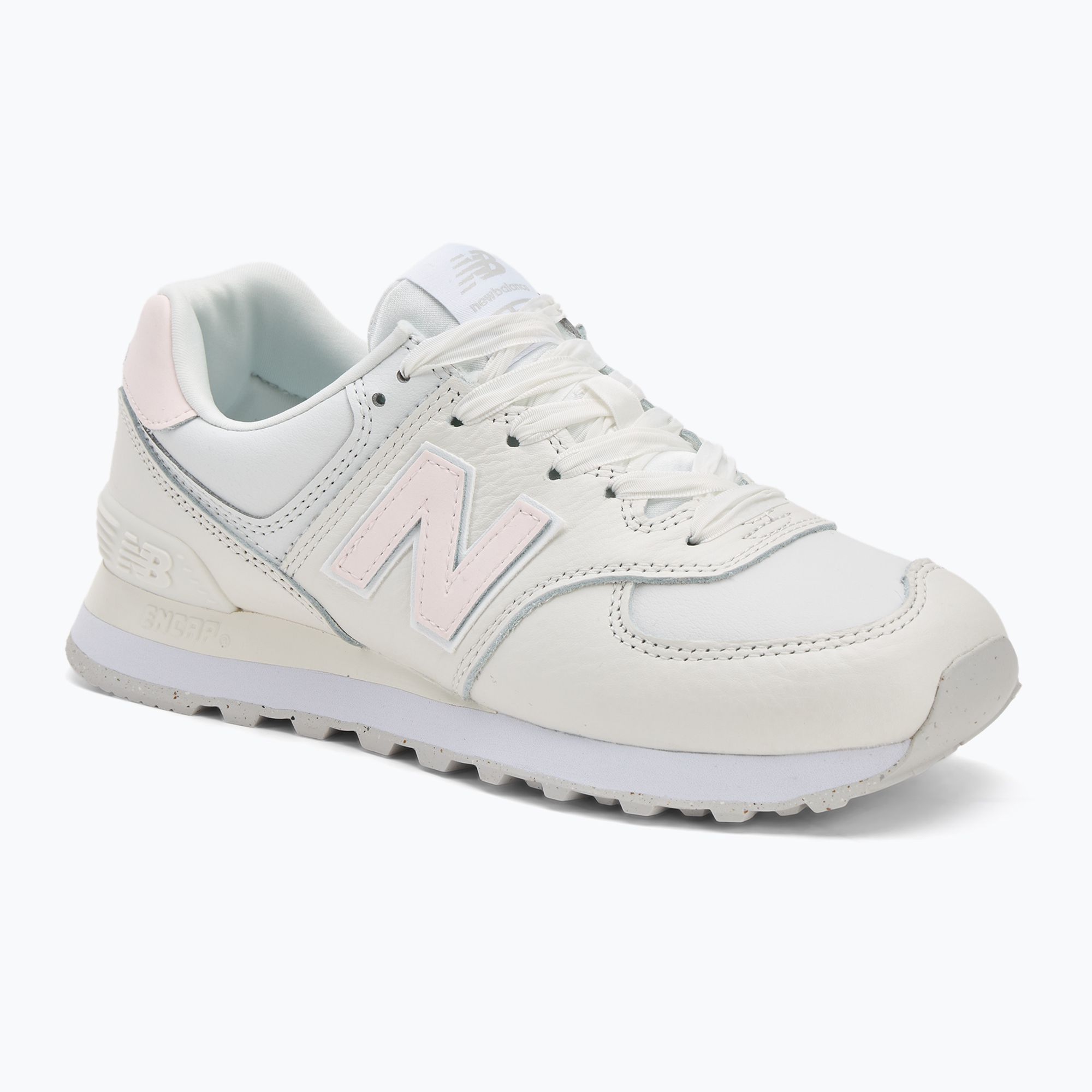 Buty damskie New Balance Classic 574's V2 white/light pink (WL574FJ2 ...