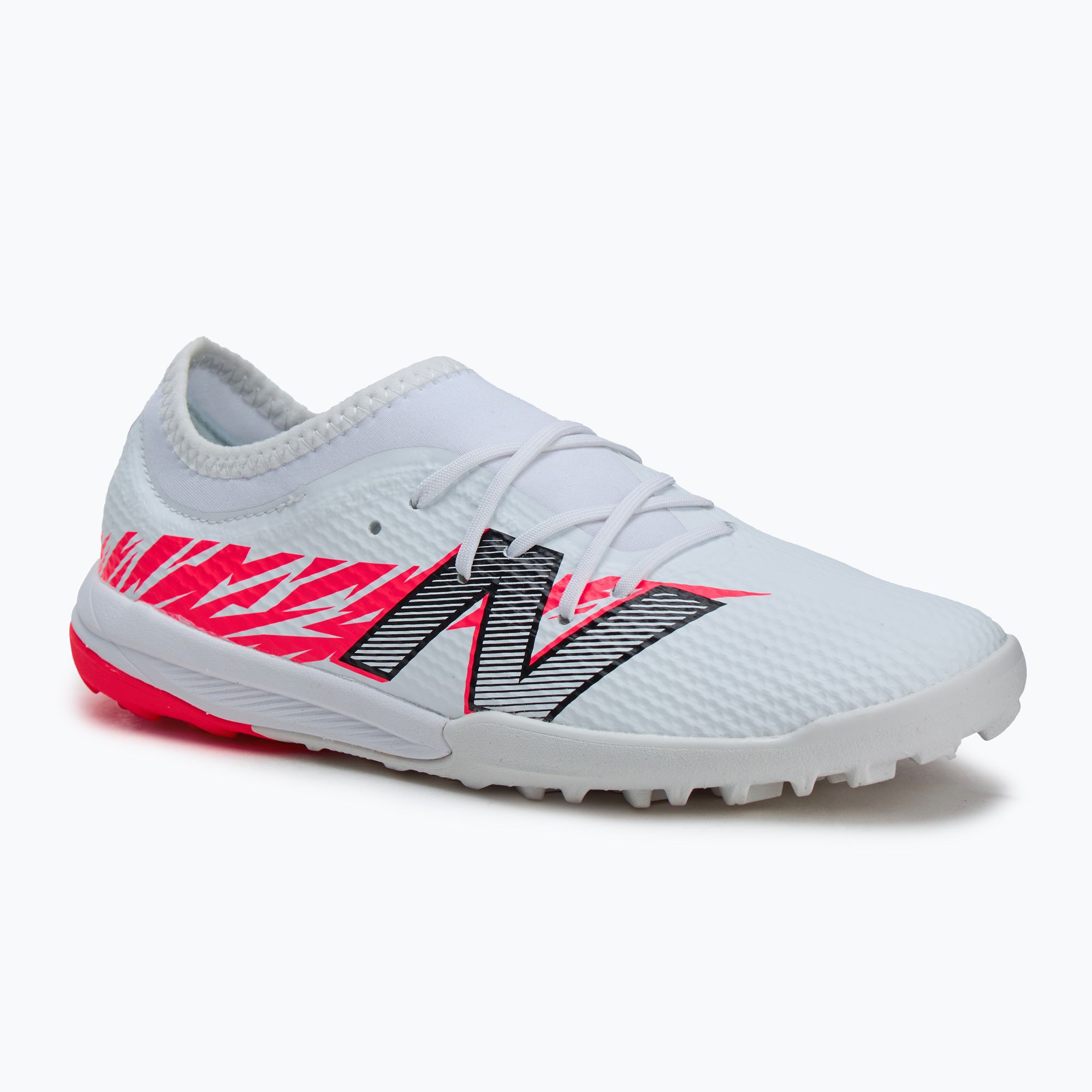 Buty piłkarskie dziecięce New Balance Furon Team V8 Jr TF white ...
