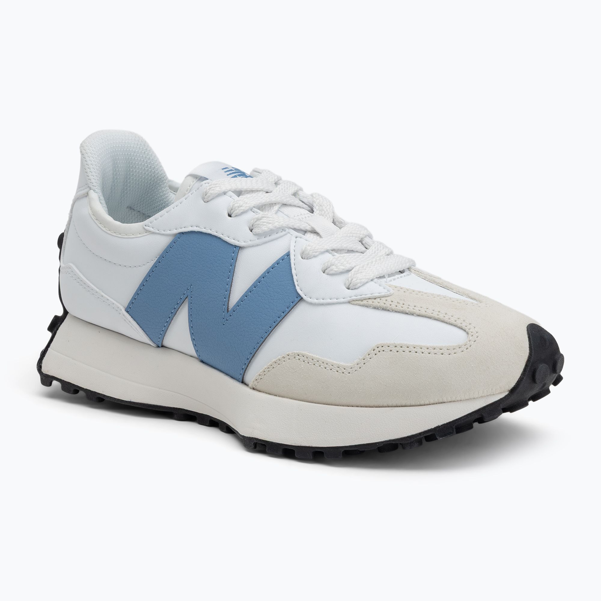 Buty New Balance 327's V1 white/blue laguna (U327SKB) - Sportano.pl