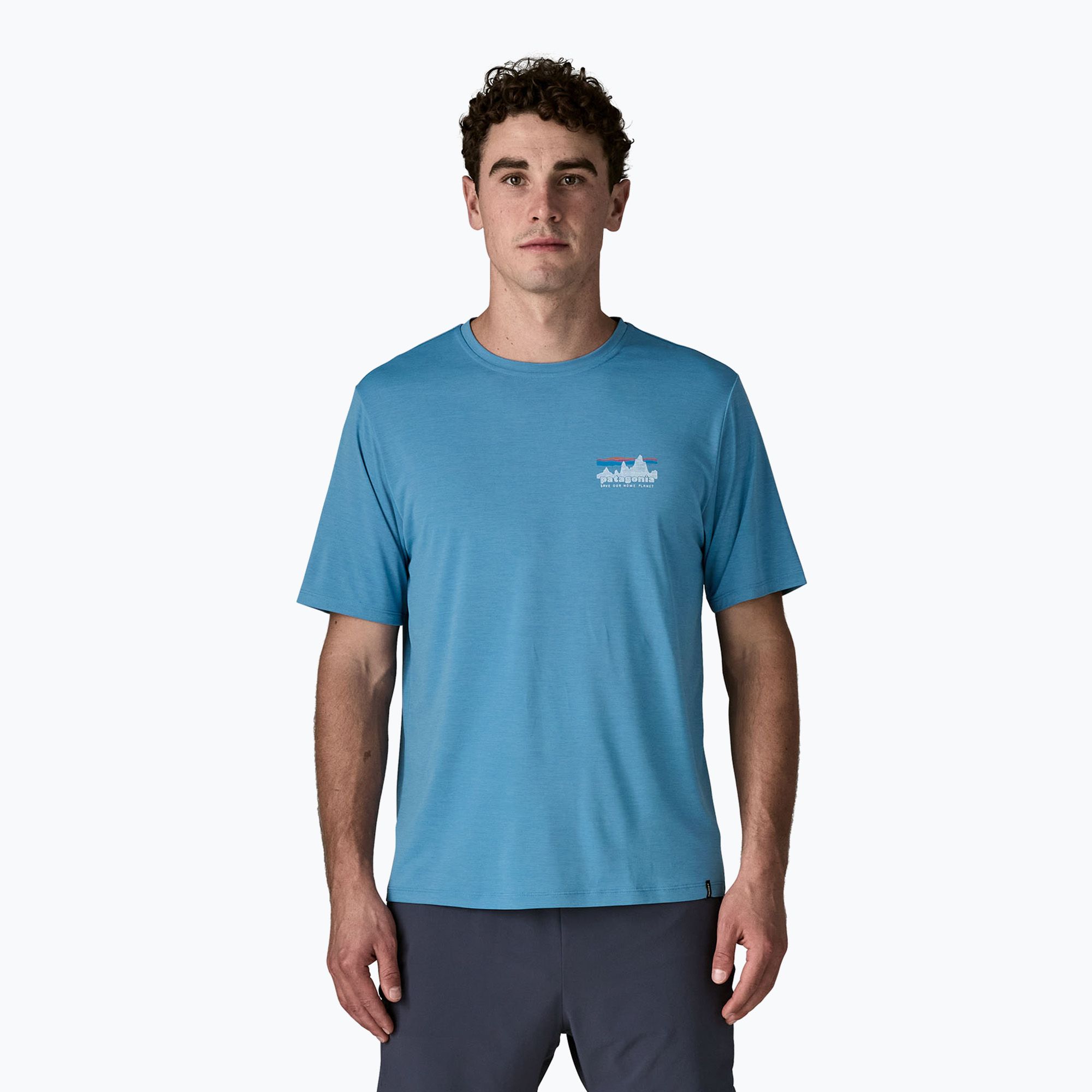 Koszulka męska Patagonia Capilene Cool Daily - '73 Skyline shore blue ...