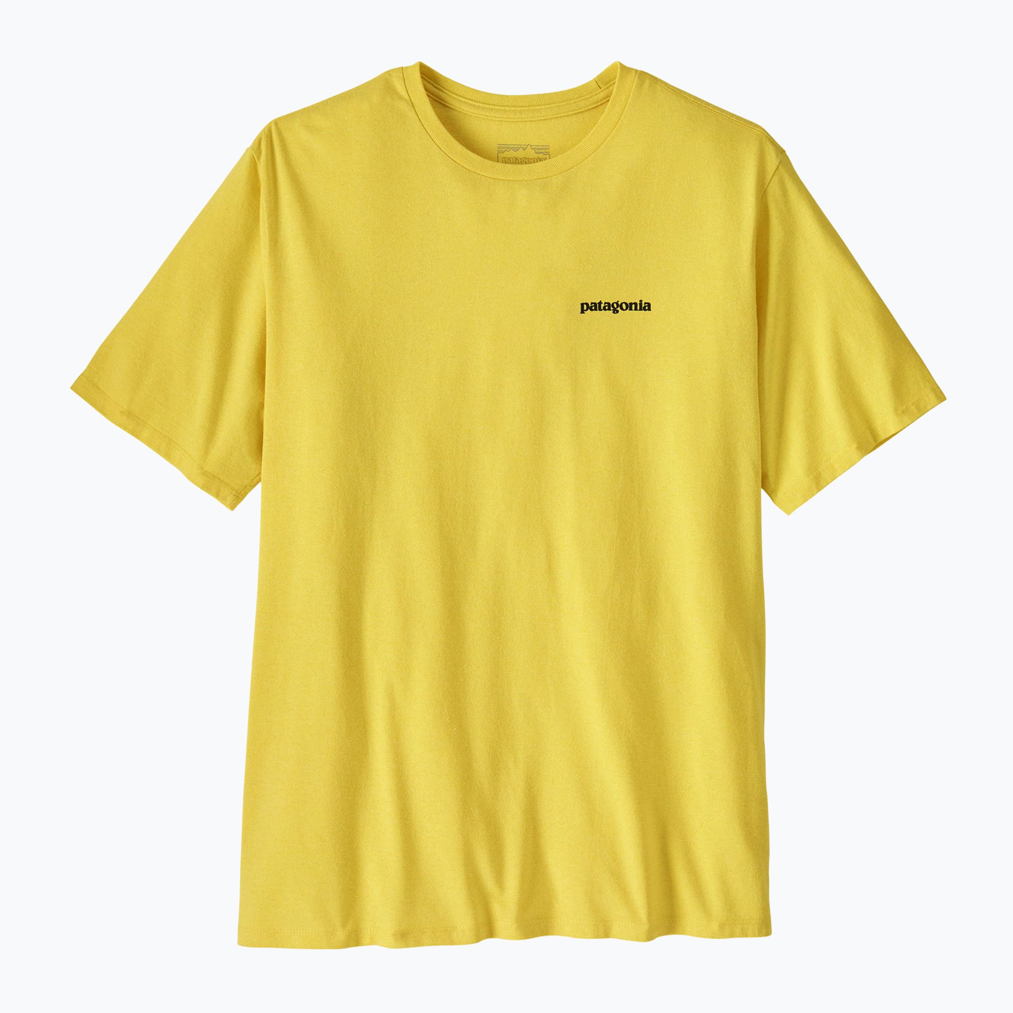 Koszulka męska Patagonia P-6 Logo Responsibili-Tee p-6 outline/lemon ...