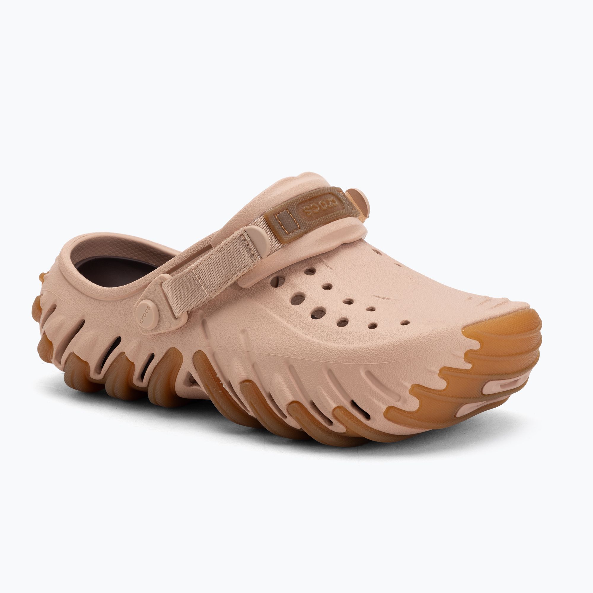 Klapki Crocs Echo Gum Ro Clog pink caramel (211675-7AF) - Sportano.pl