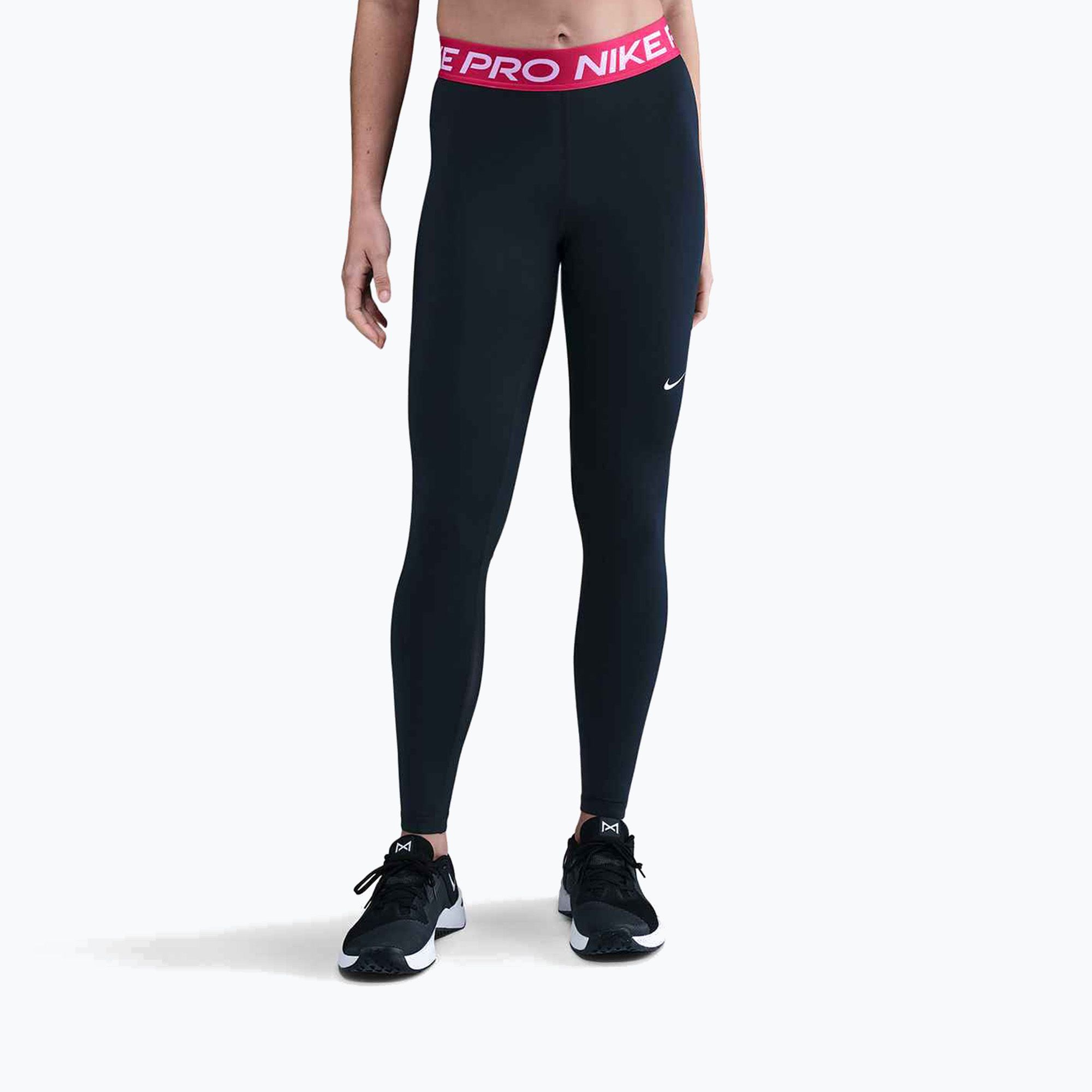 Legginsy damskie Nike Pro 365 Tight black/rush pink/white (CZ9779-031 ...