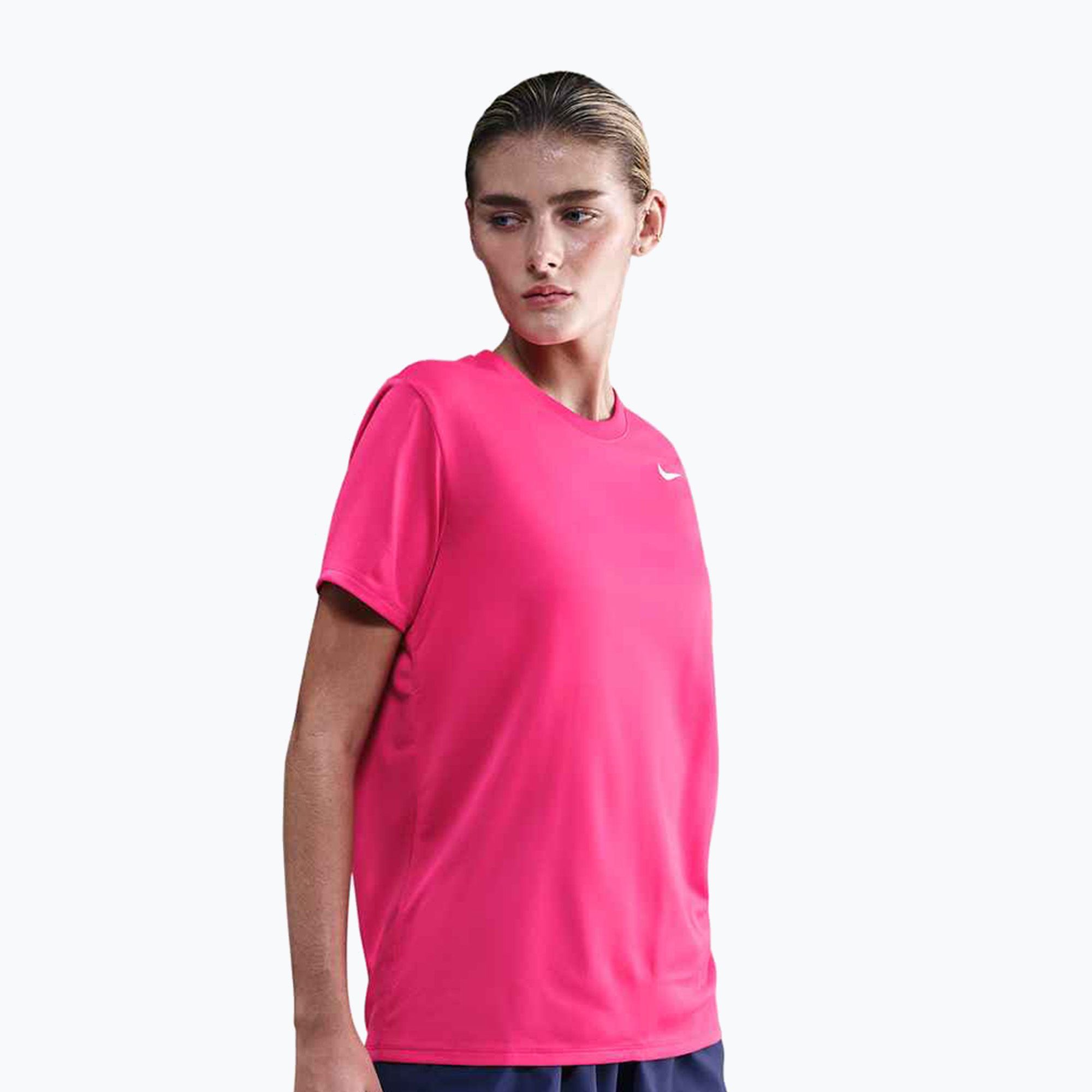 Koszulka treningowa damska Nike Dri-Fit rush pink/white (DX0687-666 ...