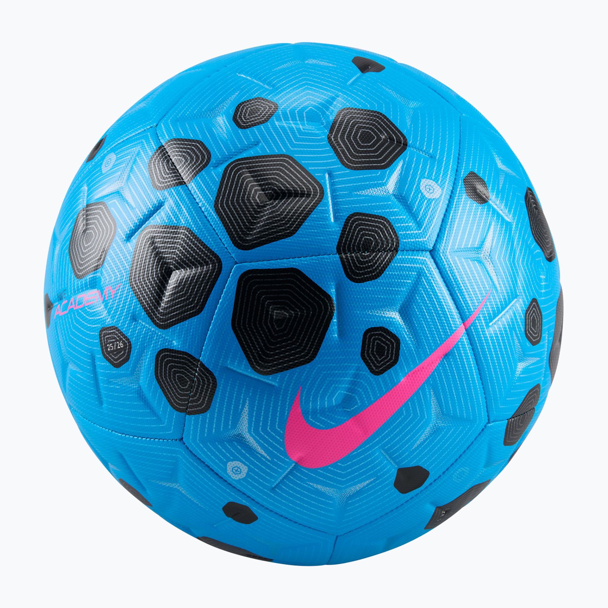 Piłka do piłki nożnej Nike Academy blue glow/black/pink blast rozmiar 5 ...