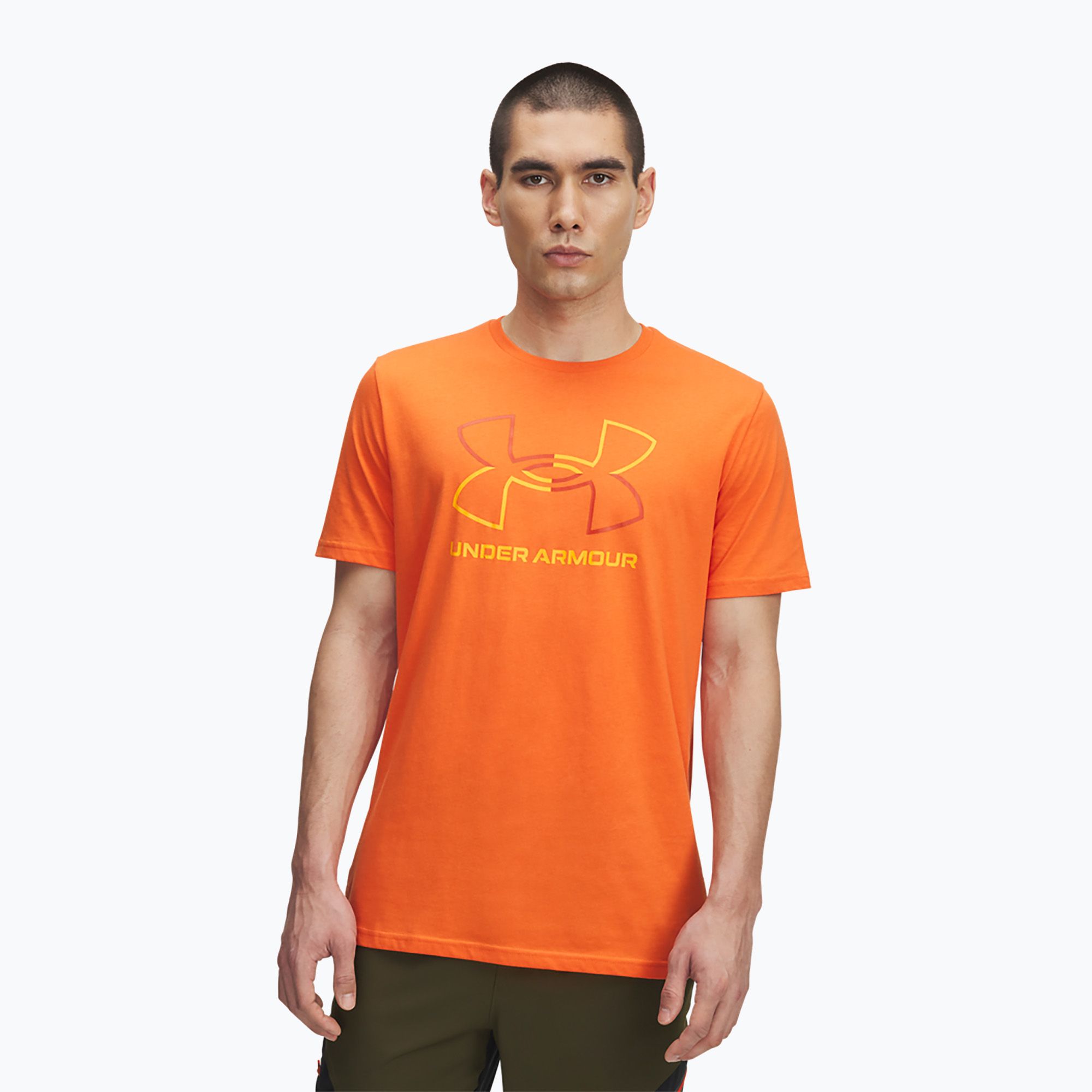 Koszulka treningowa męska Under Armour GL Foundation Update orange base ...