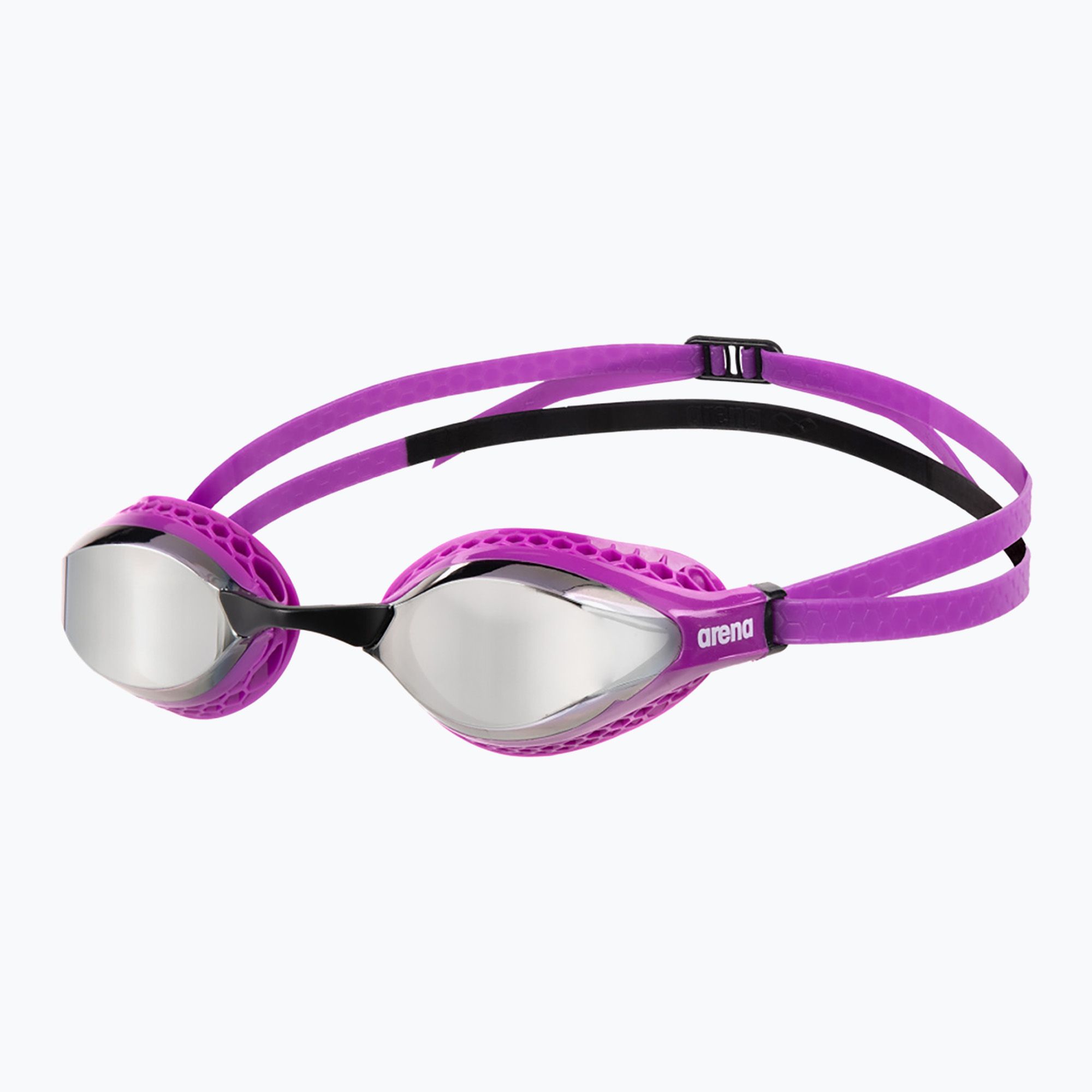Okulary do pływania arena Air-Speed Mirror silver/purple/black (003151 ...