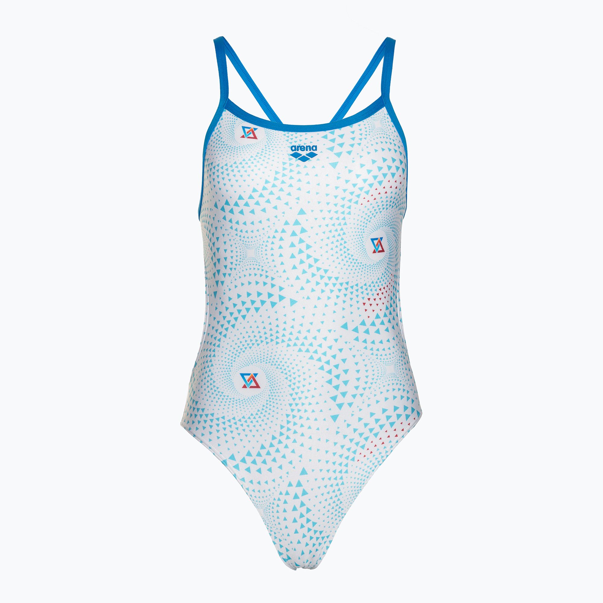 Strój pływacki jednoczęściowy damski arena Fireflow Challenge Back blue ...