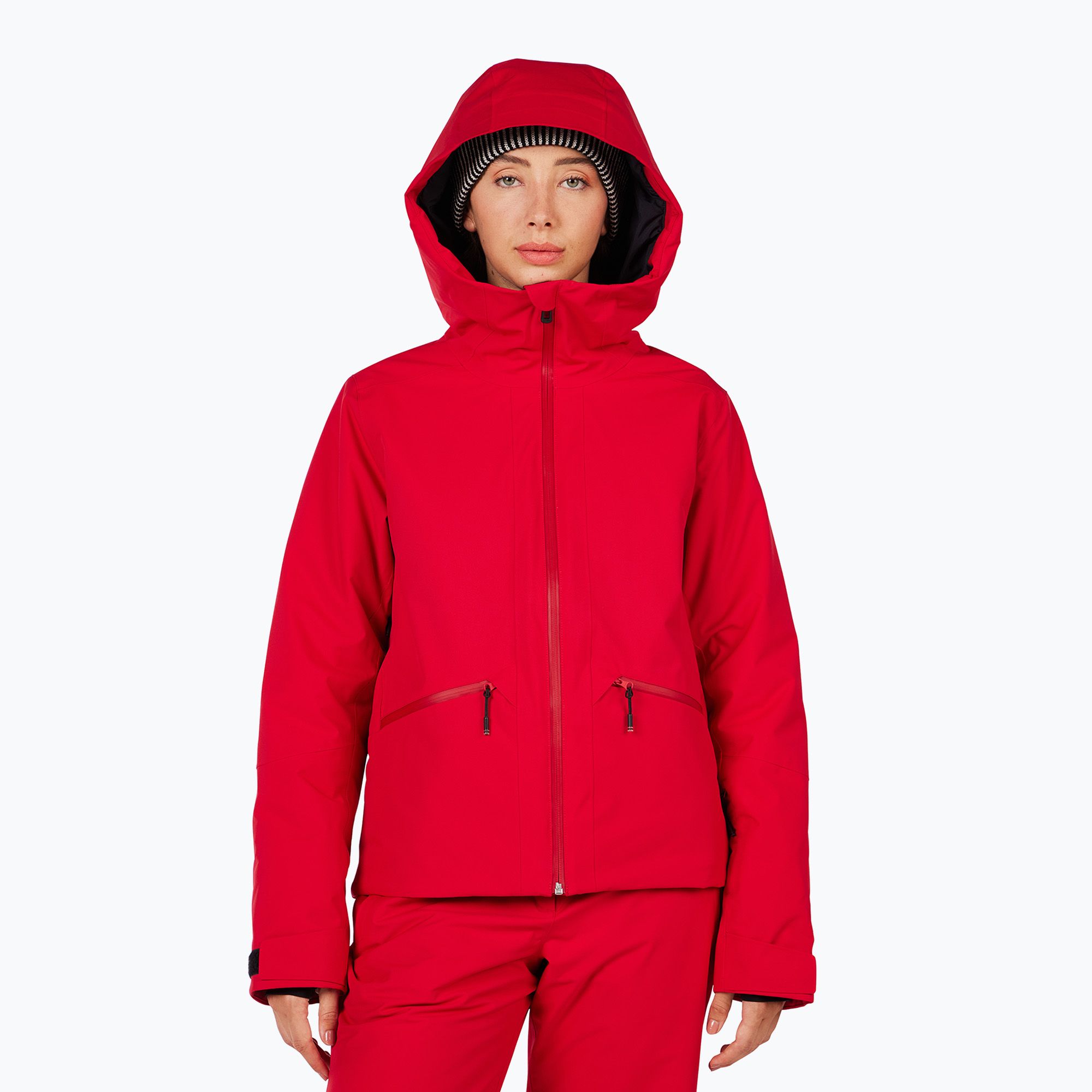 Kurtka nrciarska damska Rossignol Rochrun Insulated ruby red (RLOWJ04 ...