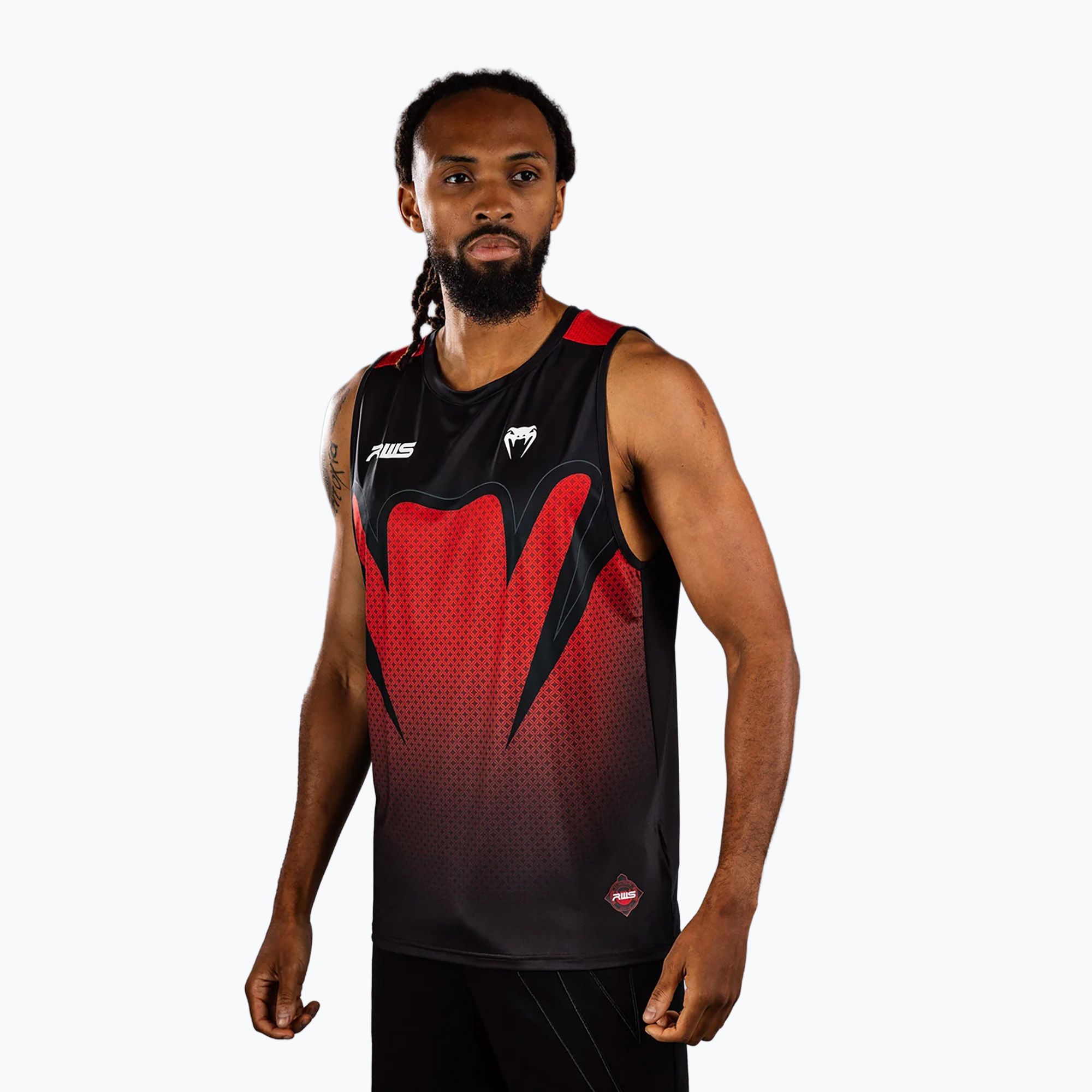 Koszulka męska Venum x RWS 2.0 Dry-Tech Tank Top black/red (VENUM-05663 ...