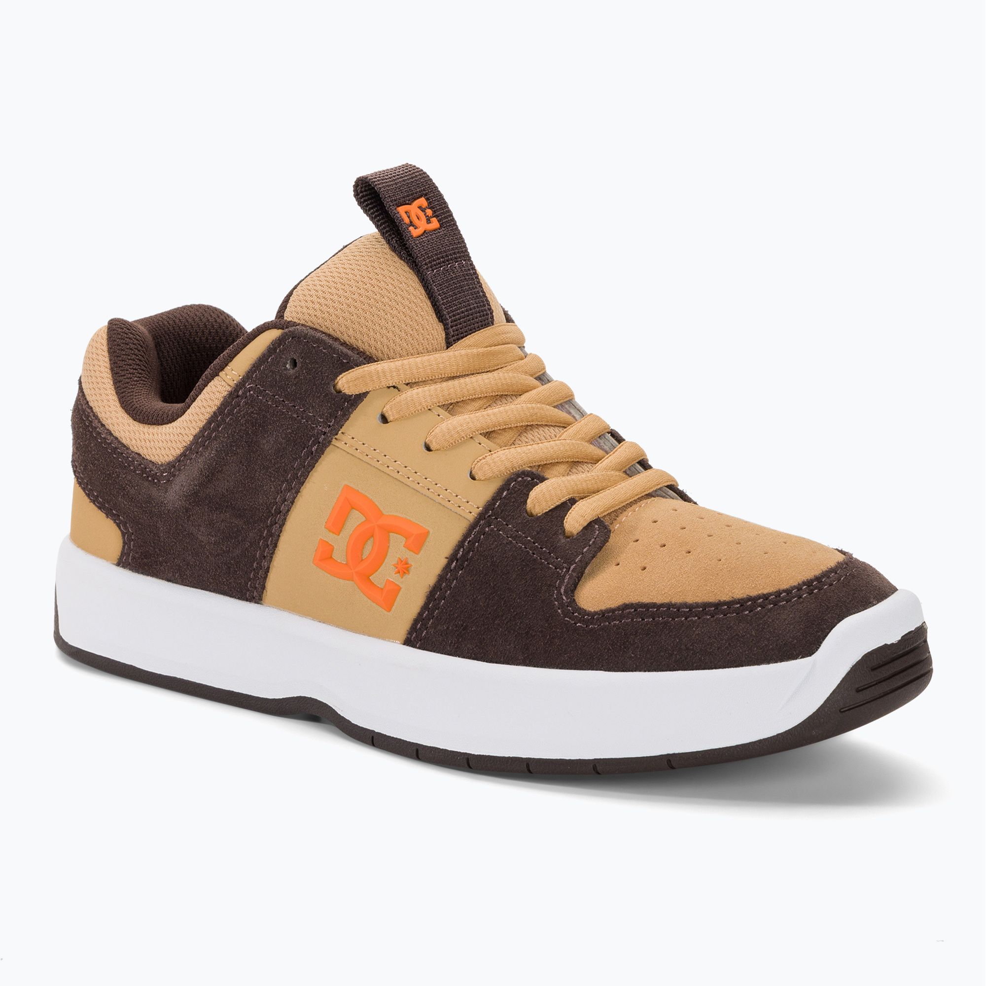 Buty męskie DC Lynx Zero S brown/brown/orange (ADYS100668) - Sportano.pl