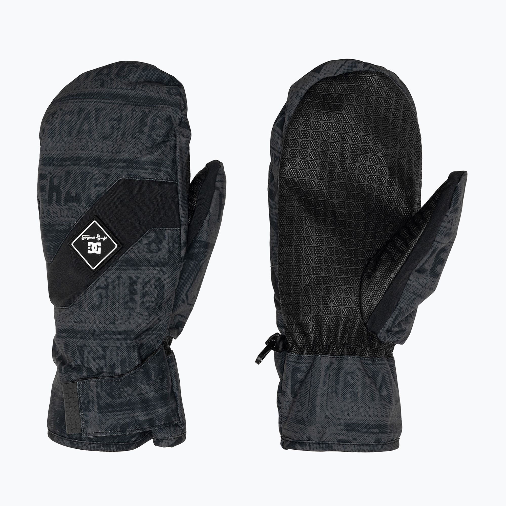 Rękawice snowboardowe męskie DC AW Franchise Mitten black fragile ...