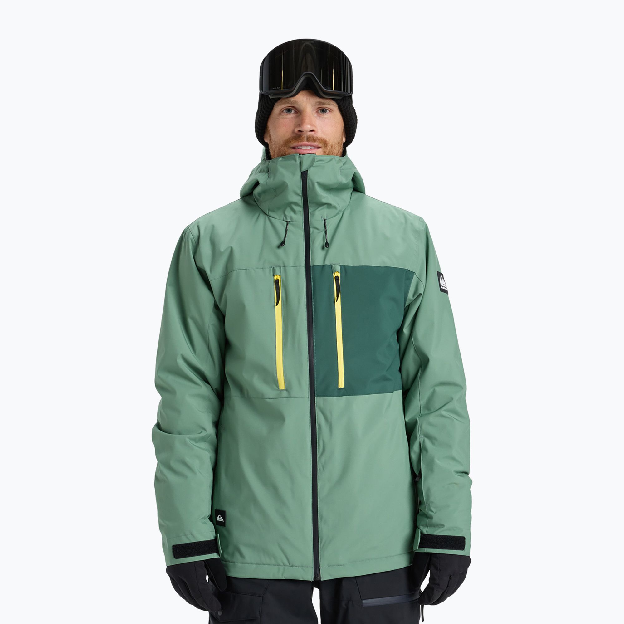 Kurtka snowboardow dziecięca Quiksilver Sycamore Solid 20K fallen rock ...
