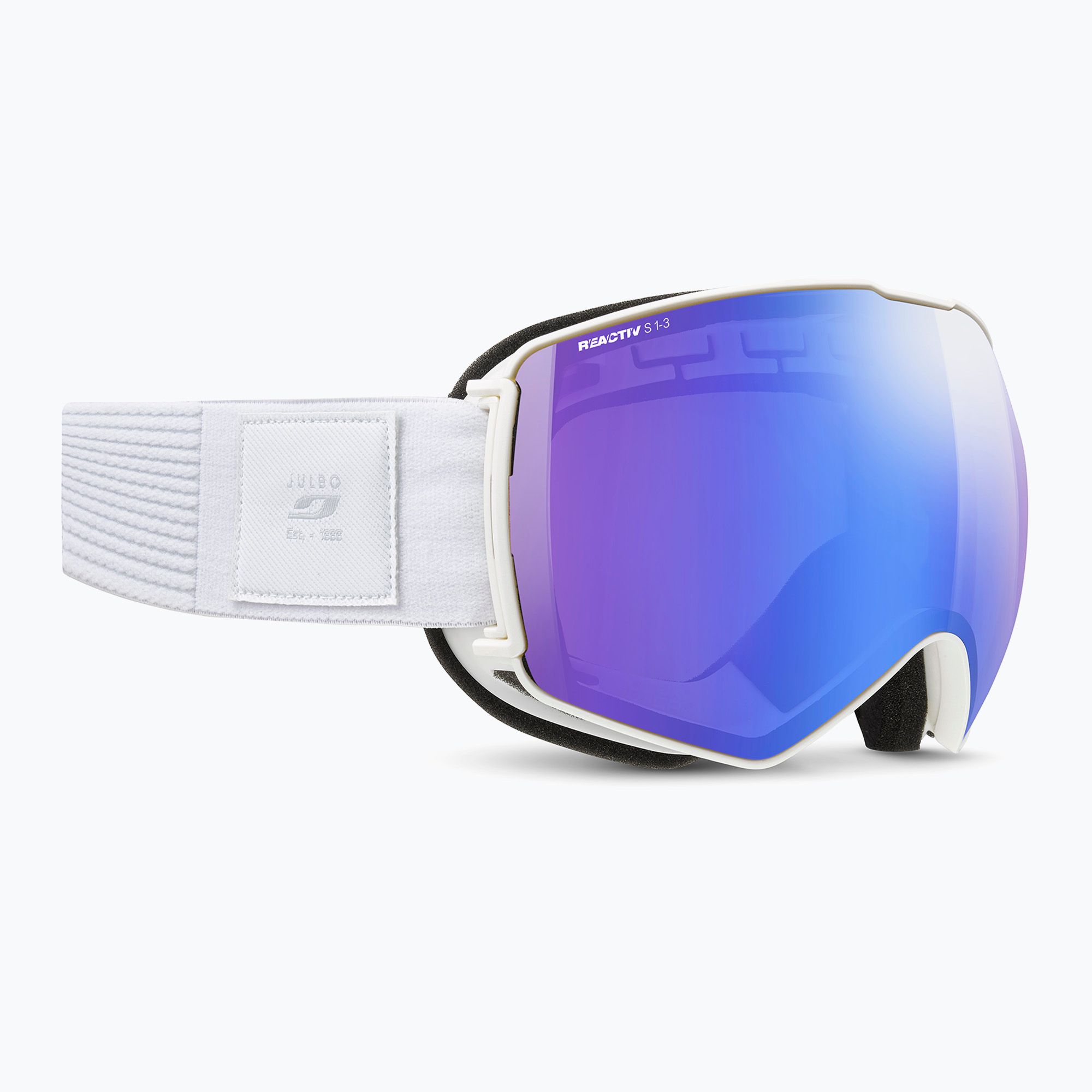 Gogle narciarskie Julbo Lightyear Reactiv High Contrast white/flash ...