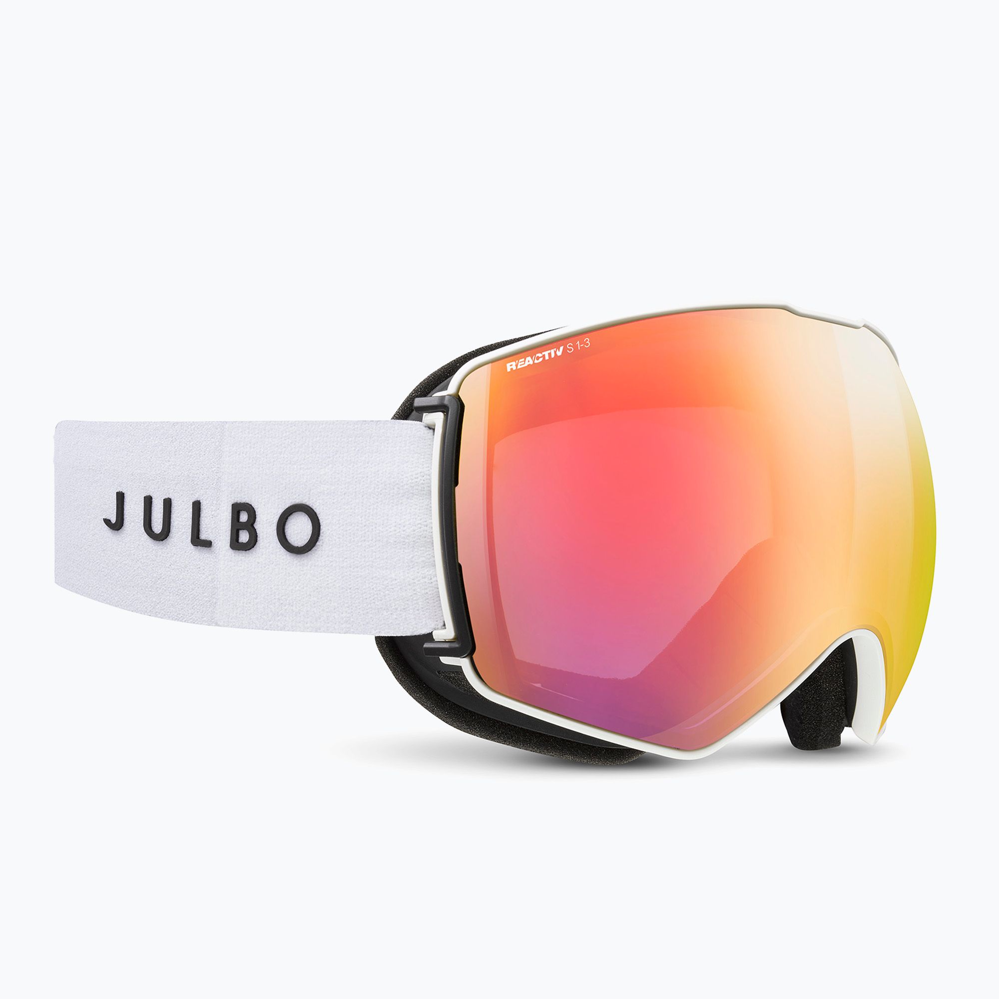 Gogle narciarskie Julbo Lightyear Reactiv High Contrast white/black ...